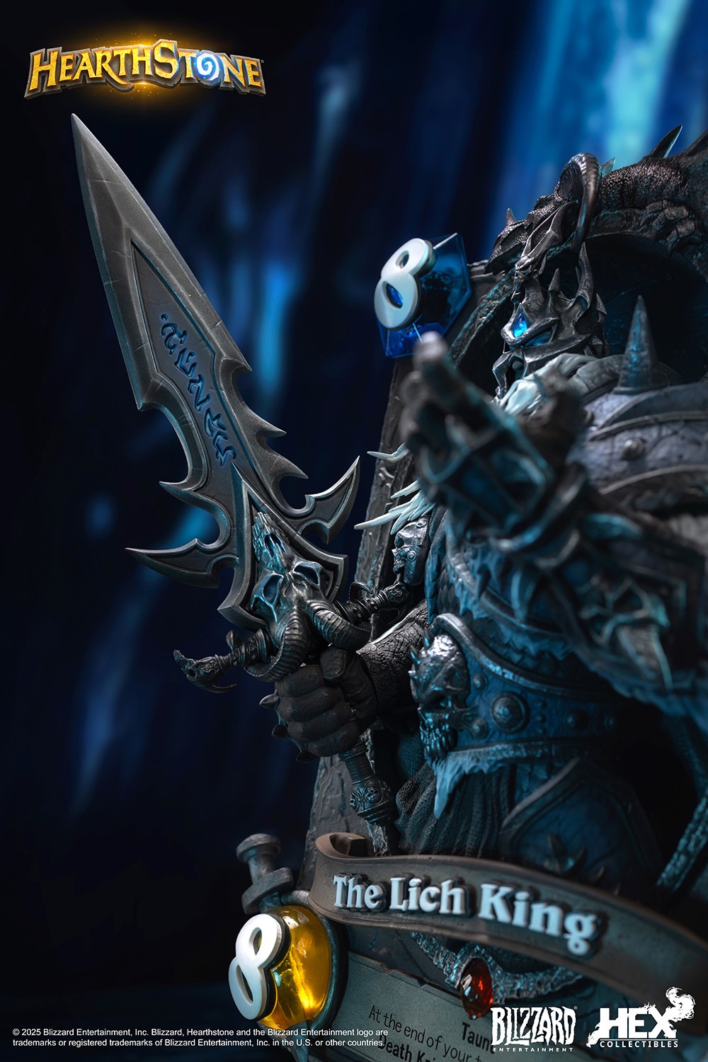 The Lich King 3D Art Frame Statue by HEX Collectibles | Sideshow ...