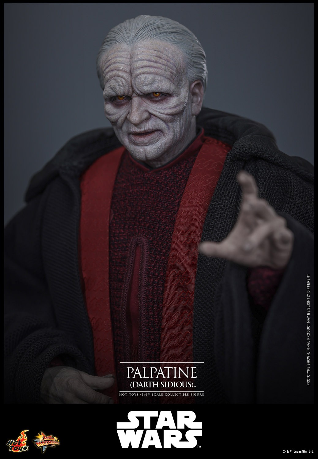 Palpatine (Darth Sidious)™ Sixth Scale Figure by Hot Toys | Sideshow ...