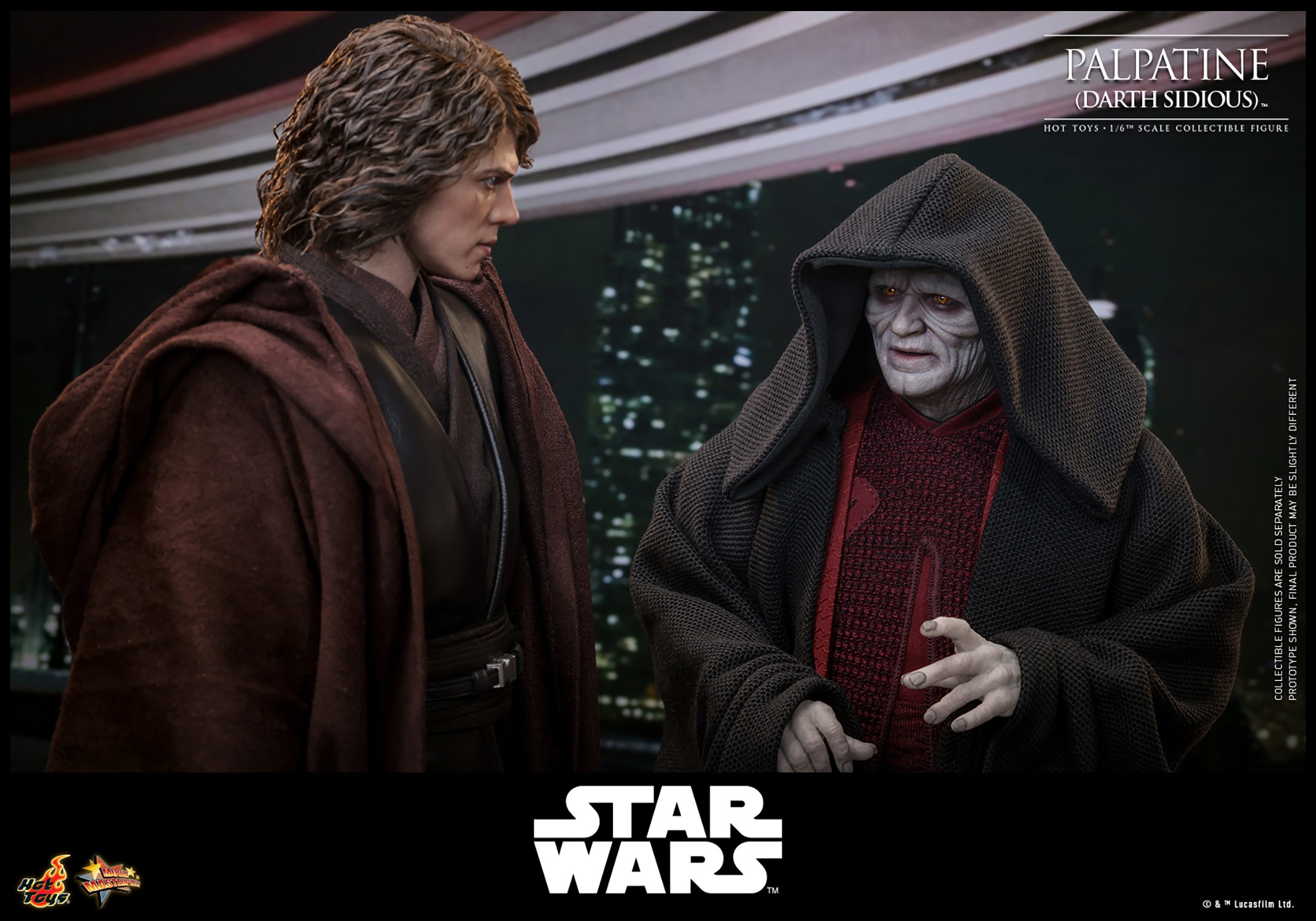 Palpatine (Darth Sidious)™ Sixth Scale Figure by Hot Toys | Sideshow ...