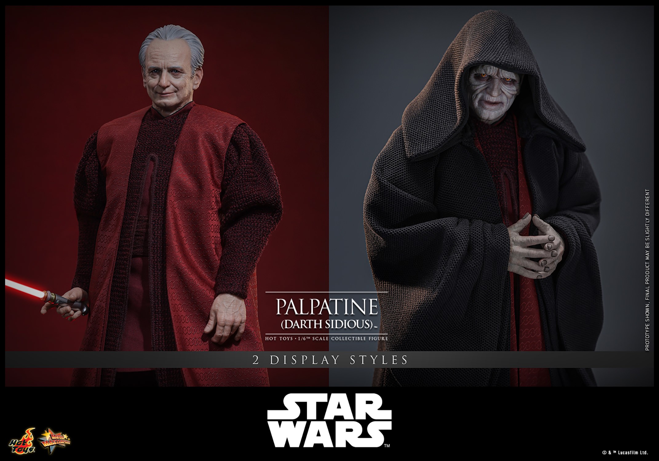 Palpatine (Darth Sidious)™ Sixth Scale Figure by Hot Toys | Sideshow ...