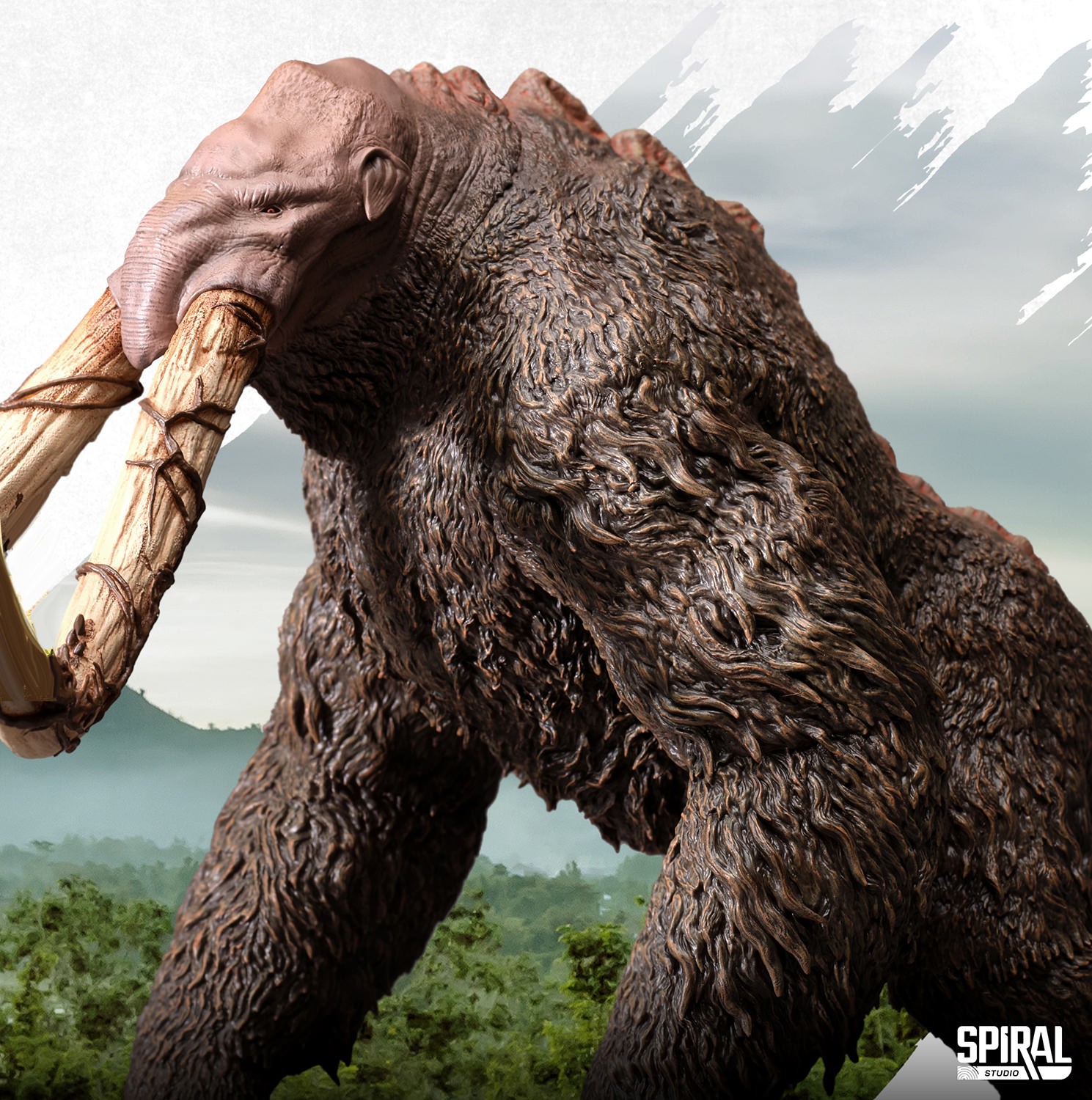 Titanus Behemoth Statue by Spiral Studio | Sideshow Collectibles