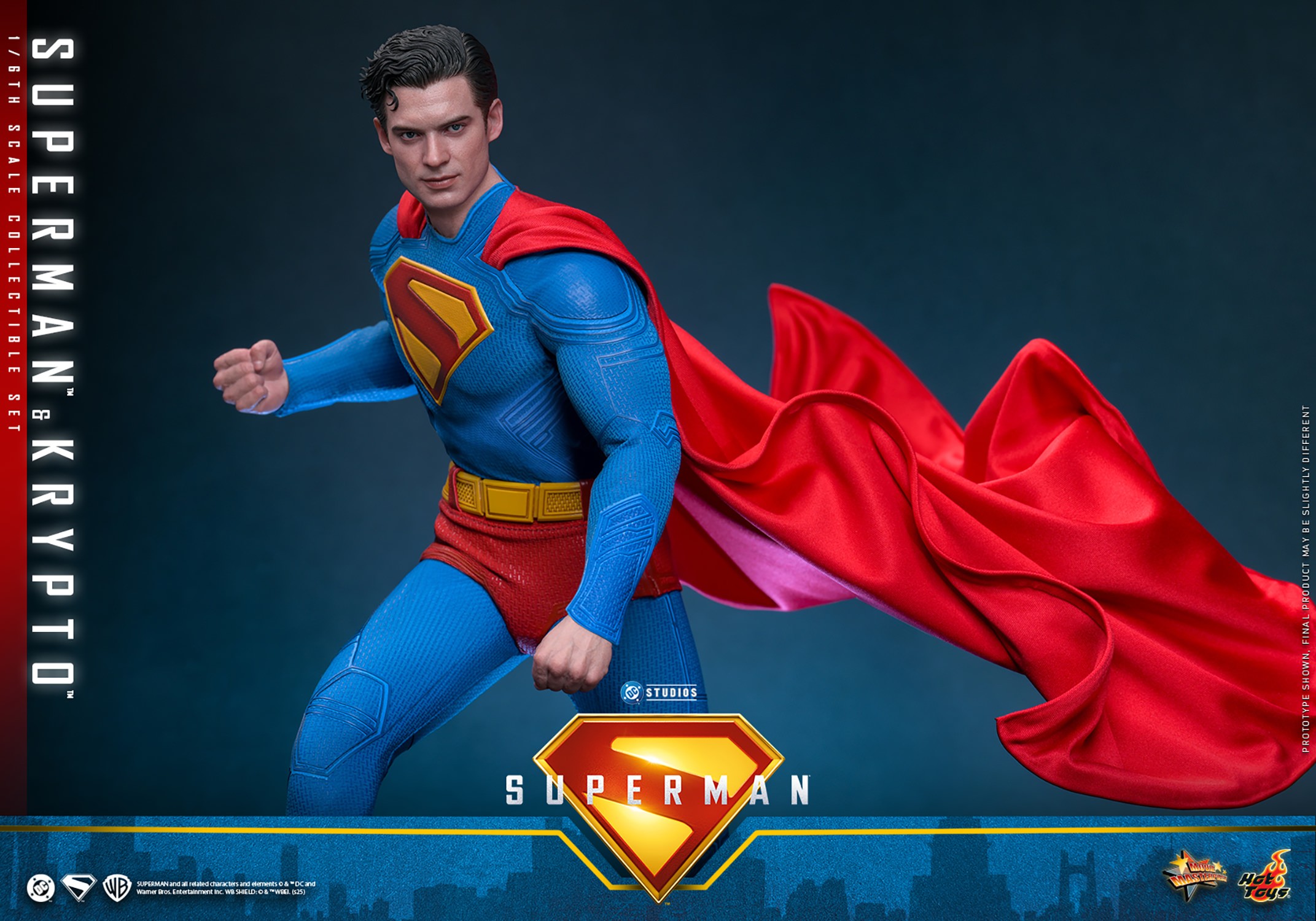 Superman™ & Krypto™ Sixth Scale Figure Set by Hot Toys | Sideshow ...