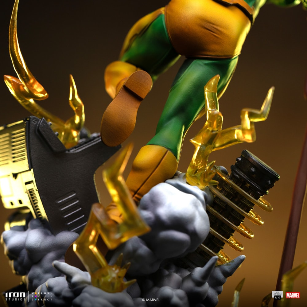 Electro 1:10 BDS Art Scale Statue by Iron Studios | Sideshow Collectibles