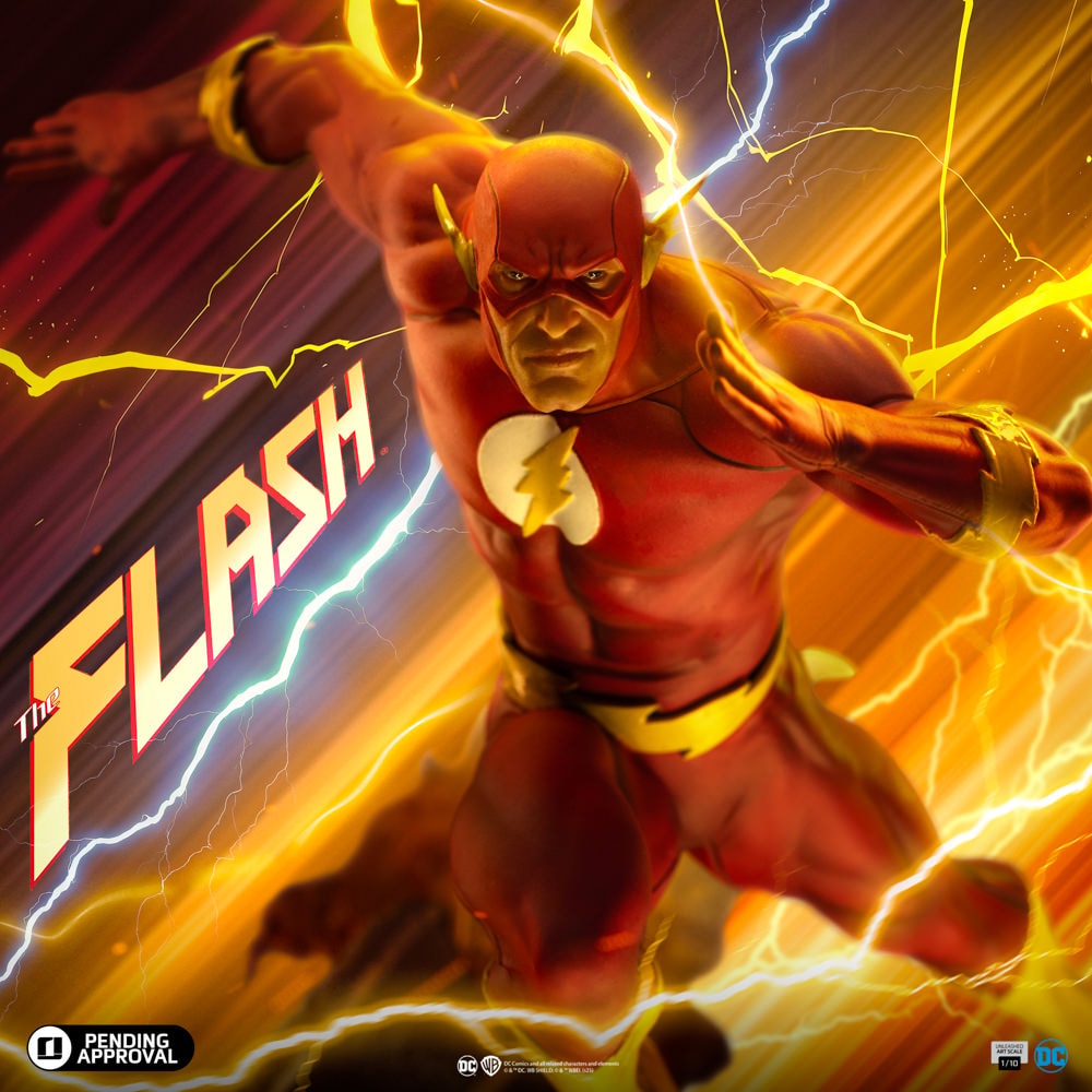 Flash UIeashed 1:10 Art Scale Statue by Iron Studios | Sideshow ...