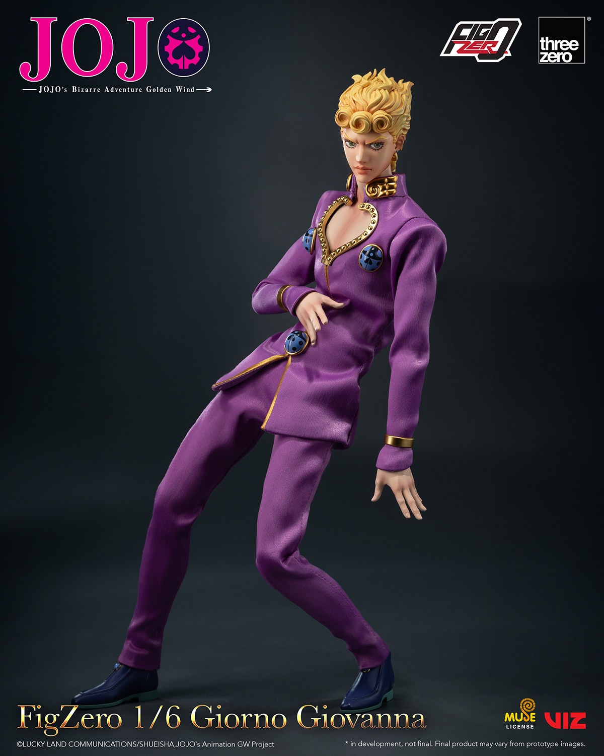FigZero Giorno Giovanna Sixth Scale Figure by threezero | Sideshow ...