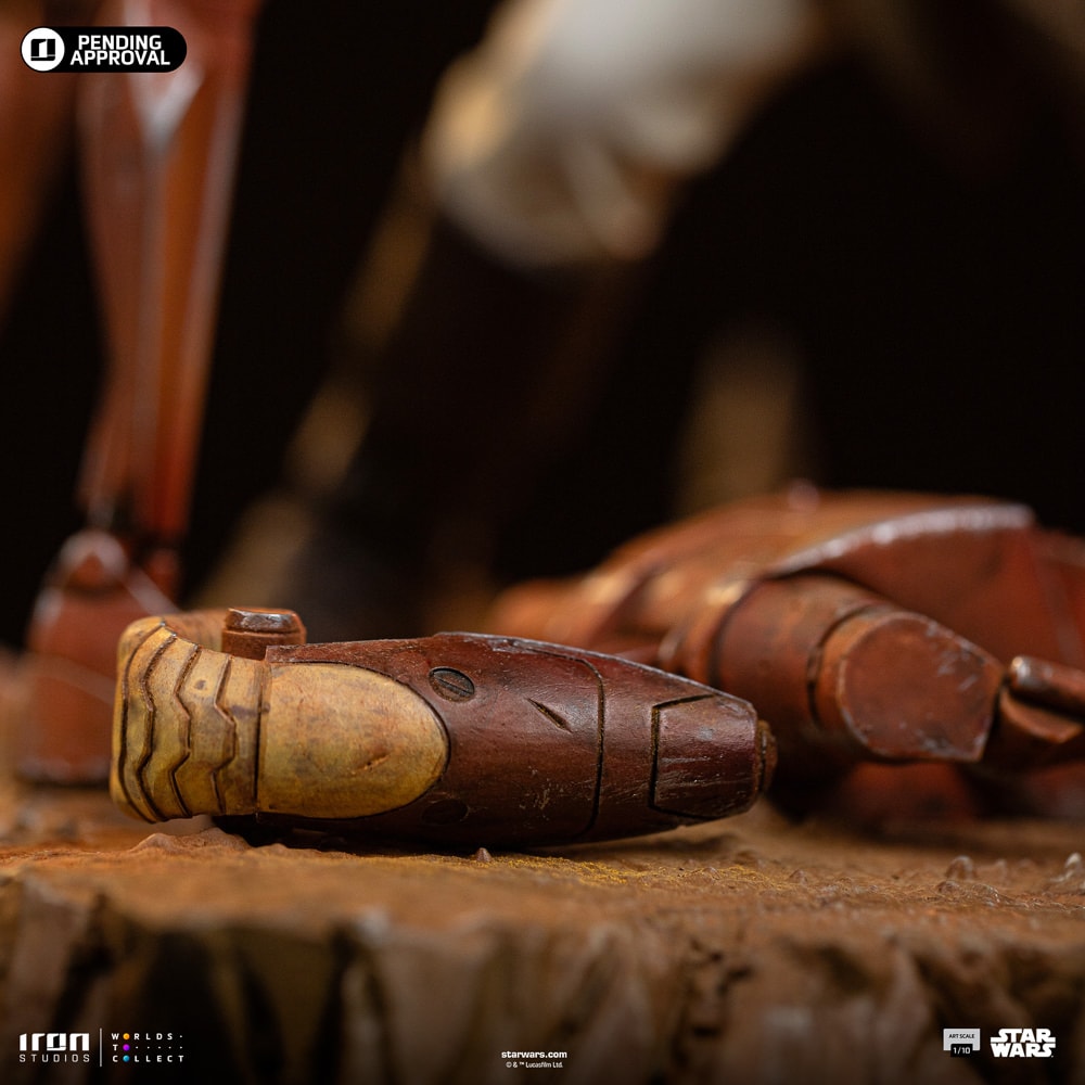 Mace Windu 1:10 Art Scale Statue by Iron Studios | Sideshow Collectibles