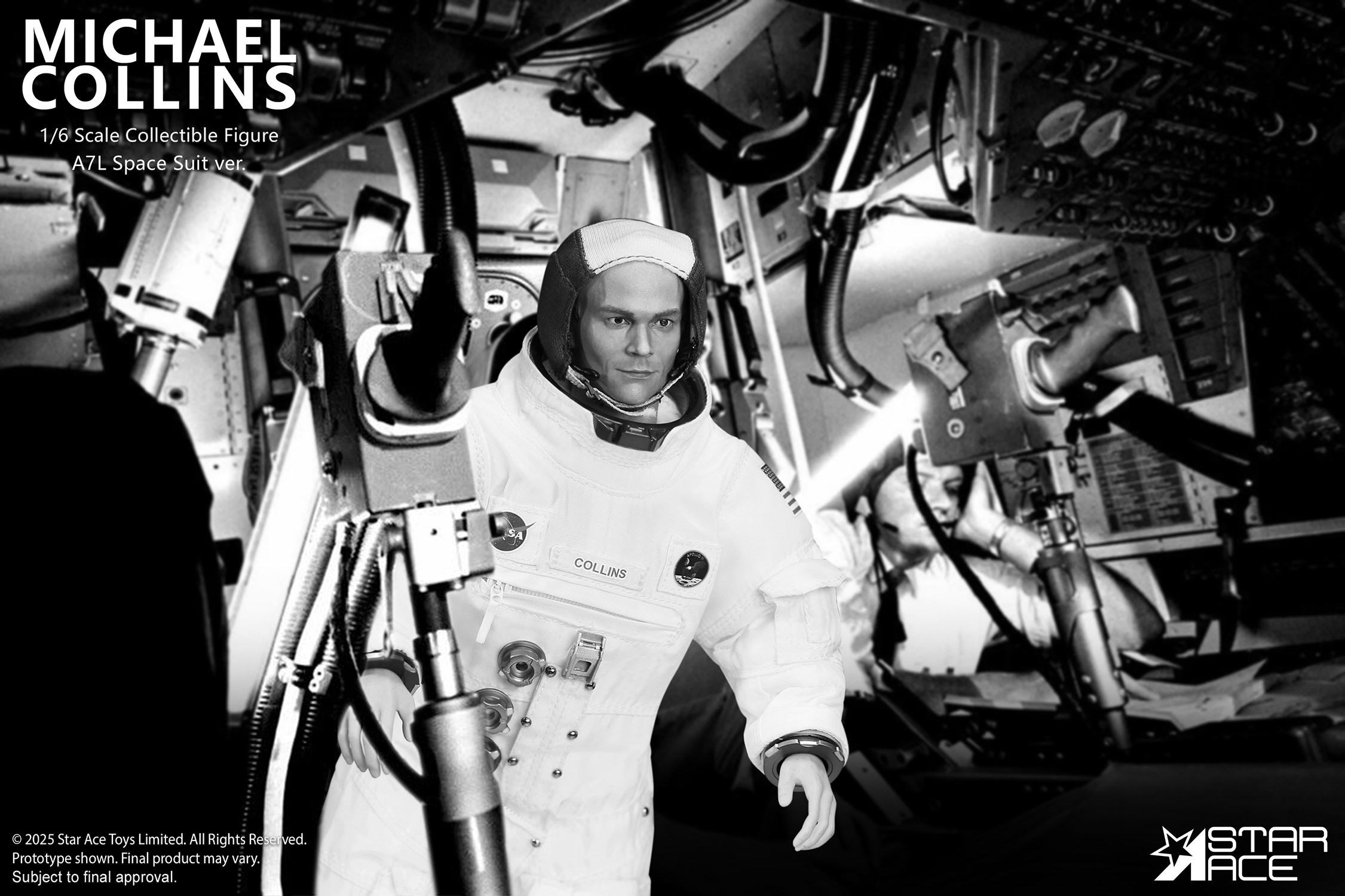 Michael Collins Sixth Scale Figure by Star Ace Toys | Sideshow Collectibles