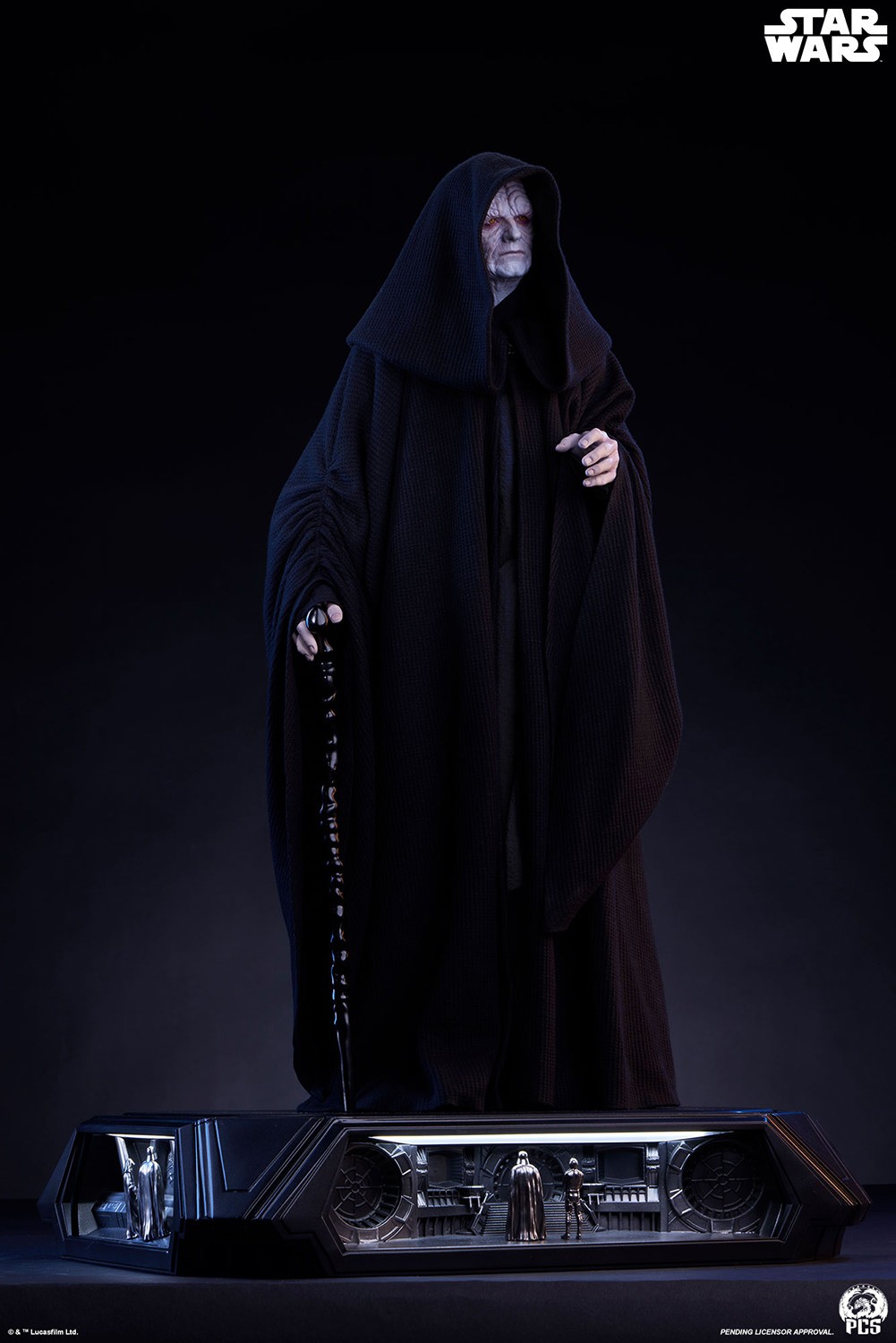 Emperor Palpatine Hyperreal 1:3 Scale Statue by PCS | Sideshow Collectibles