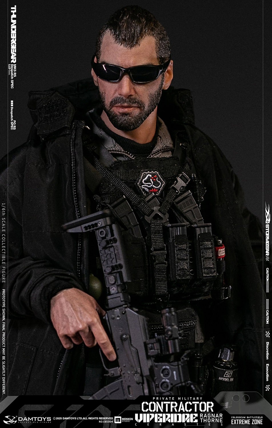 Military Contractor Ragnar Thorne Sixth Scale Figure by Damtoys ...