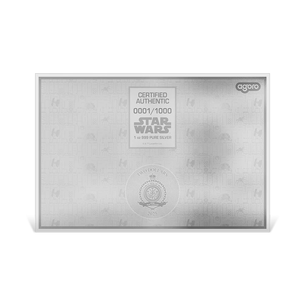 Star Wars™ Skywalker Lightsaber™ Blueprint Foil Silver Collectible by ...