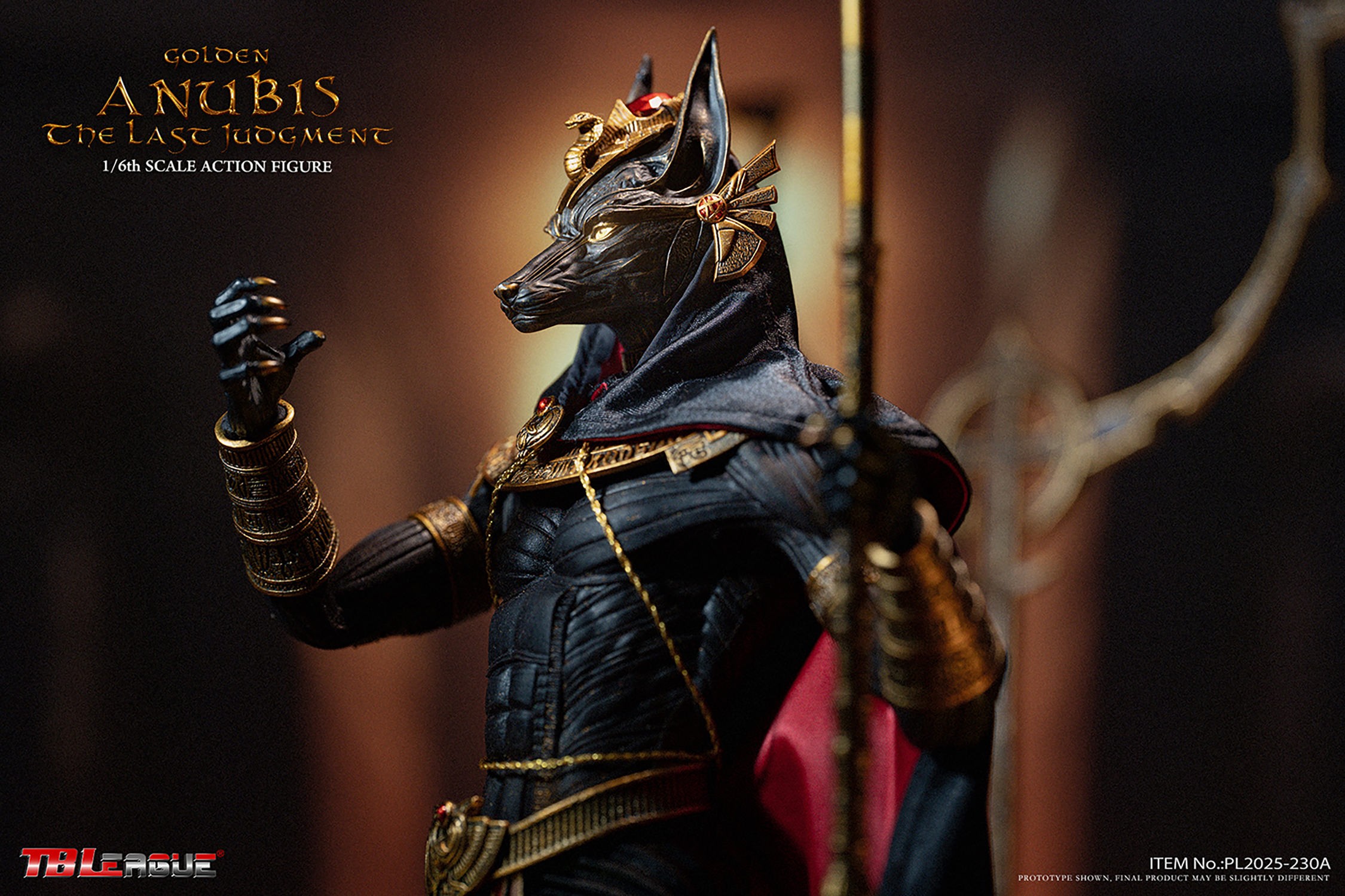 Anubis - The Last Judgement (Golden) Sixth Scale Figure by TBLeague ...