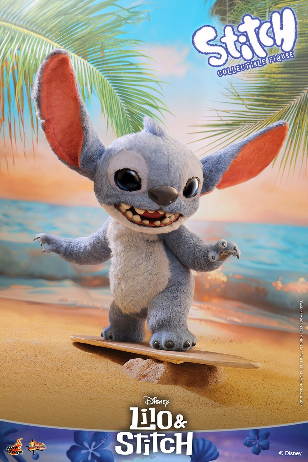 Realistic Stitch Collectible Figure by Hot Toys | Sideshow | Sideshow ...