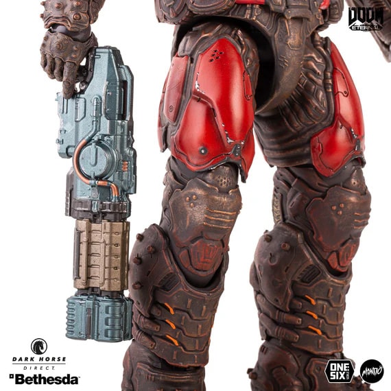 Doom Slayer (Mondo Crimson Variant) Sixth Scale Figure by Dark Horse ...