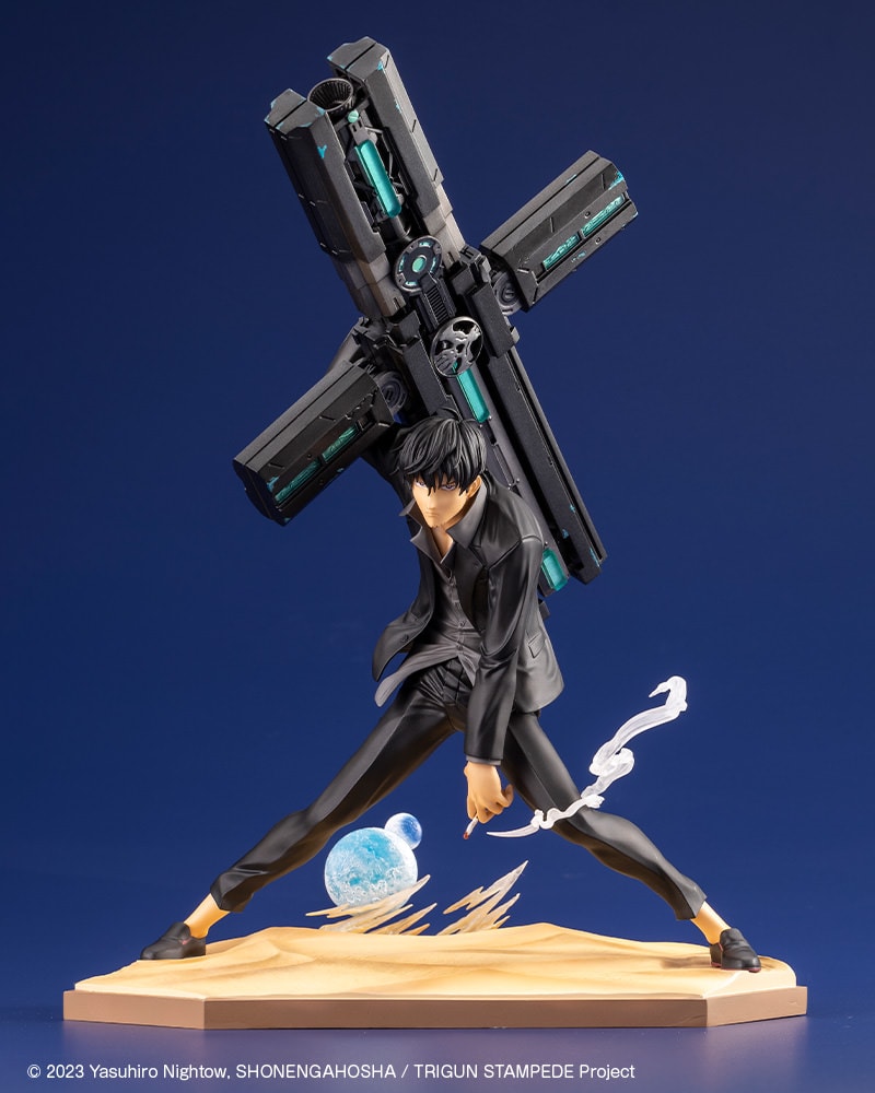 Nicholas D. Wolfwood (Trigun Stampede Version) Statue by Kotobukiya ...