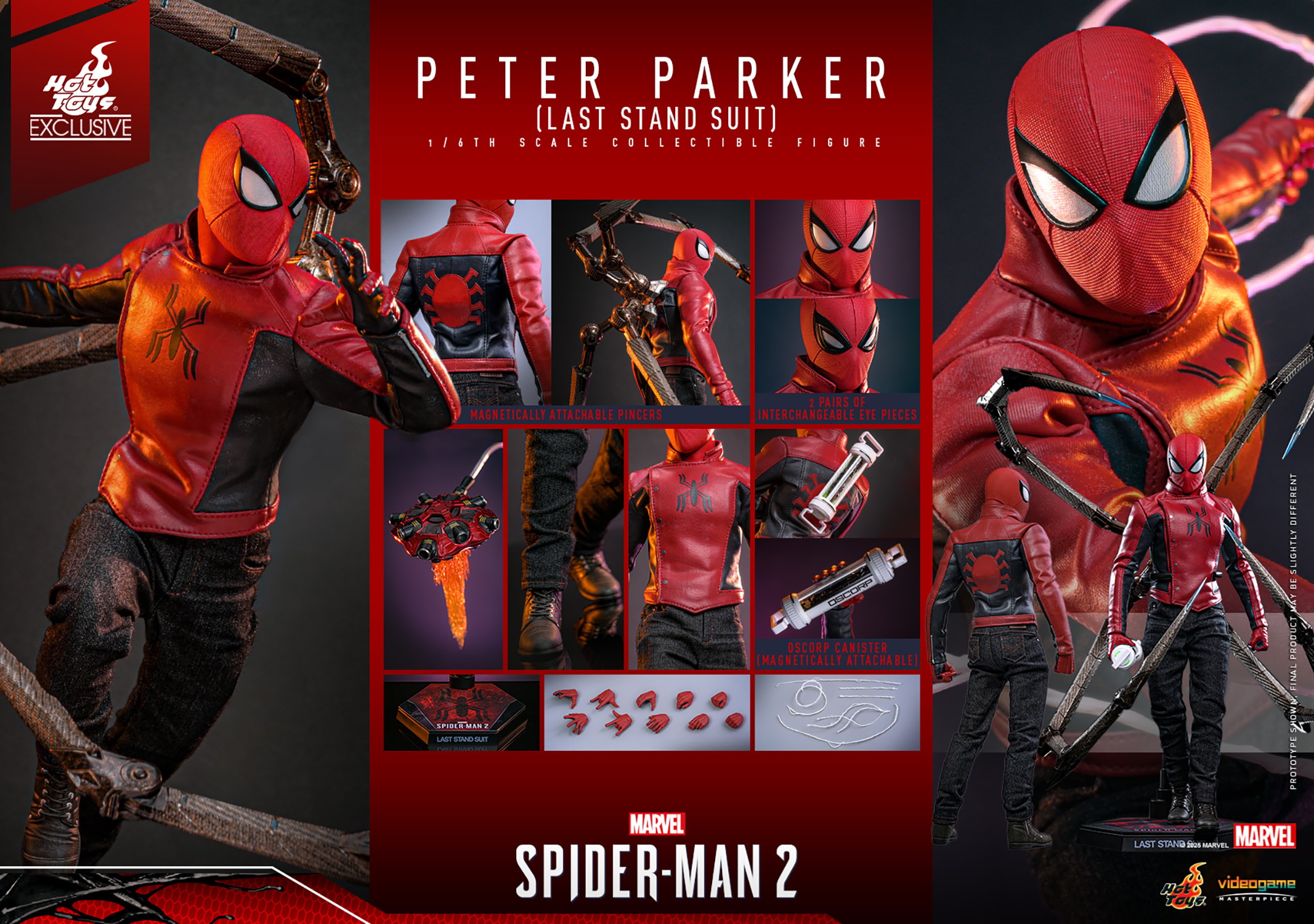 Peter Parker (Last Stand Suit) Sixth Scale Figure by Hot Toys ...