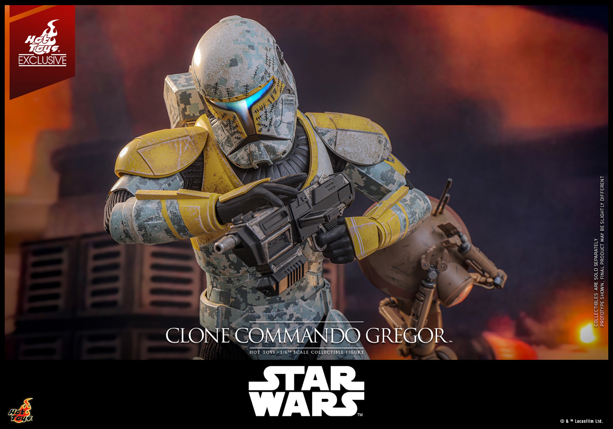 Clone Commando Gregor™ Sixth Scale Figure by Hot Toys | Sideshow Collectibles