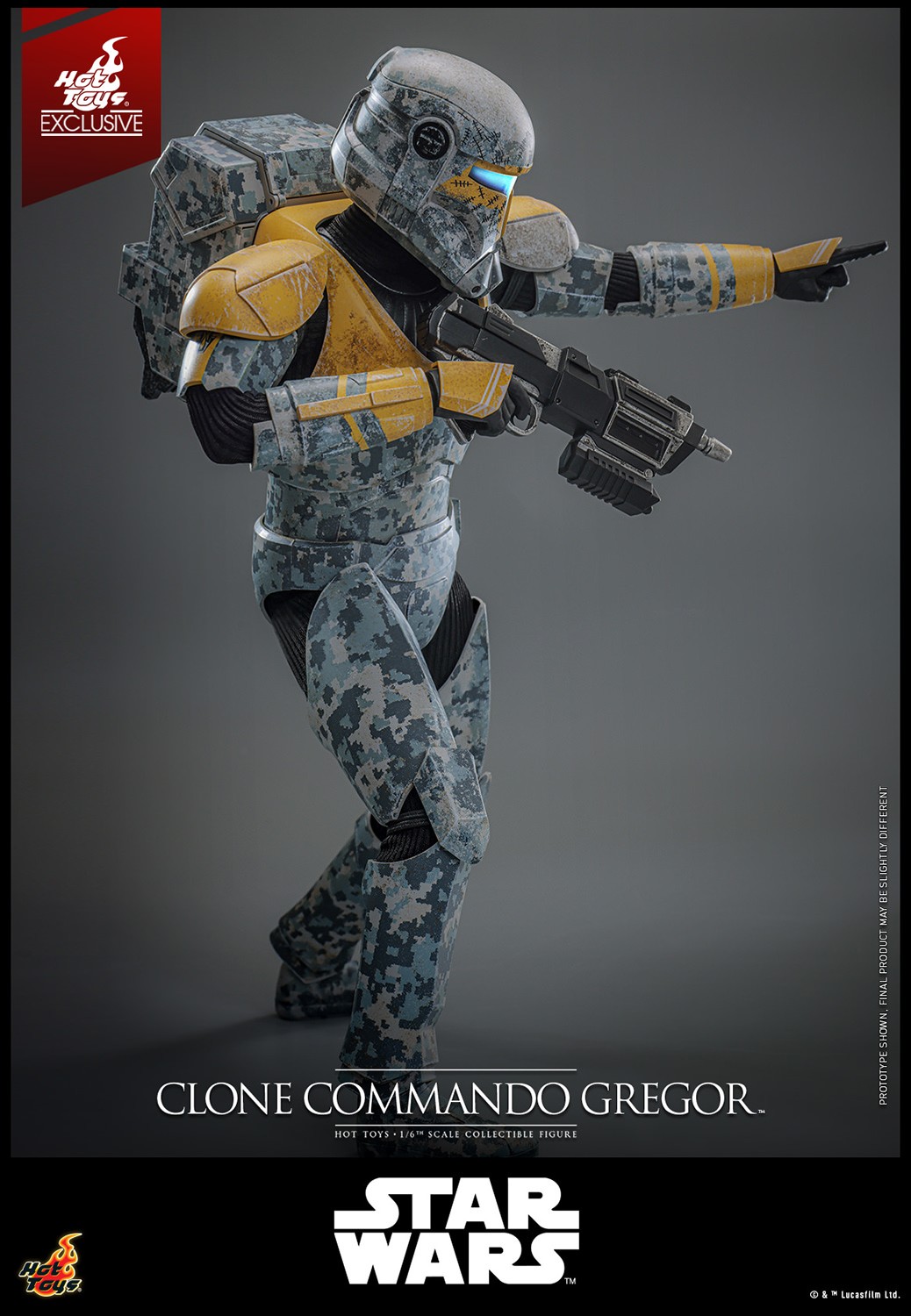 Clone Commando Gregor™ Sixth Scale Figure by Hot Toys | Sideshow ...