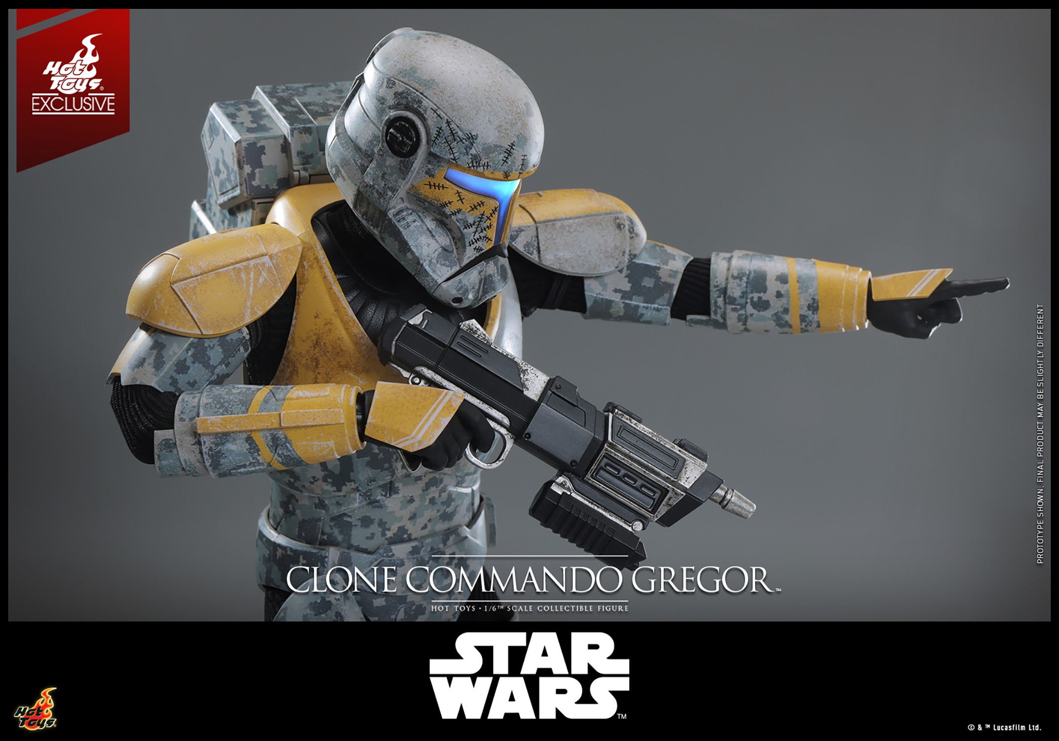 Clone Commando Gregor™ Sixth Scale Figure by Hot Toys | Sideshow ...