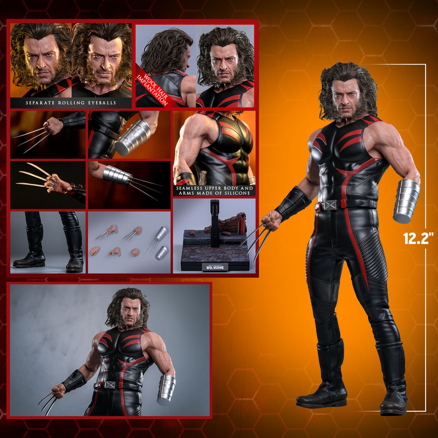Age of Apocalypse Wolverine (Artisan Edition) Sixth Scale Figure by Hot ...