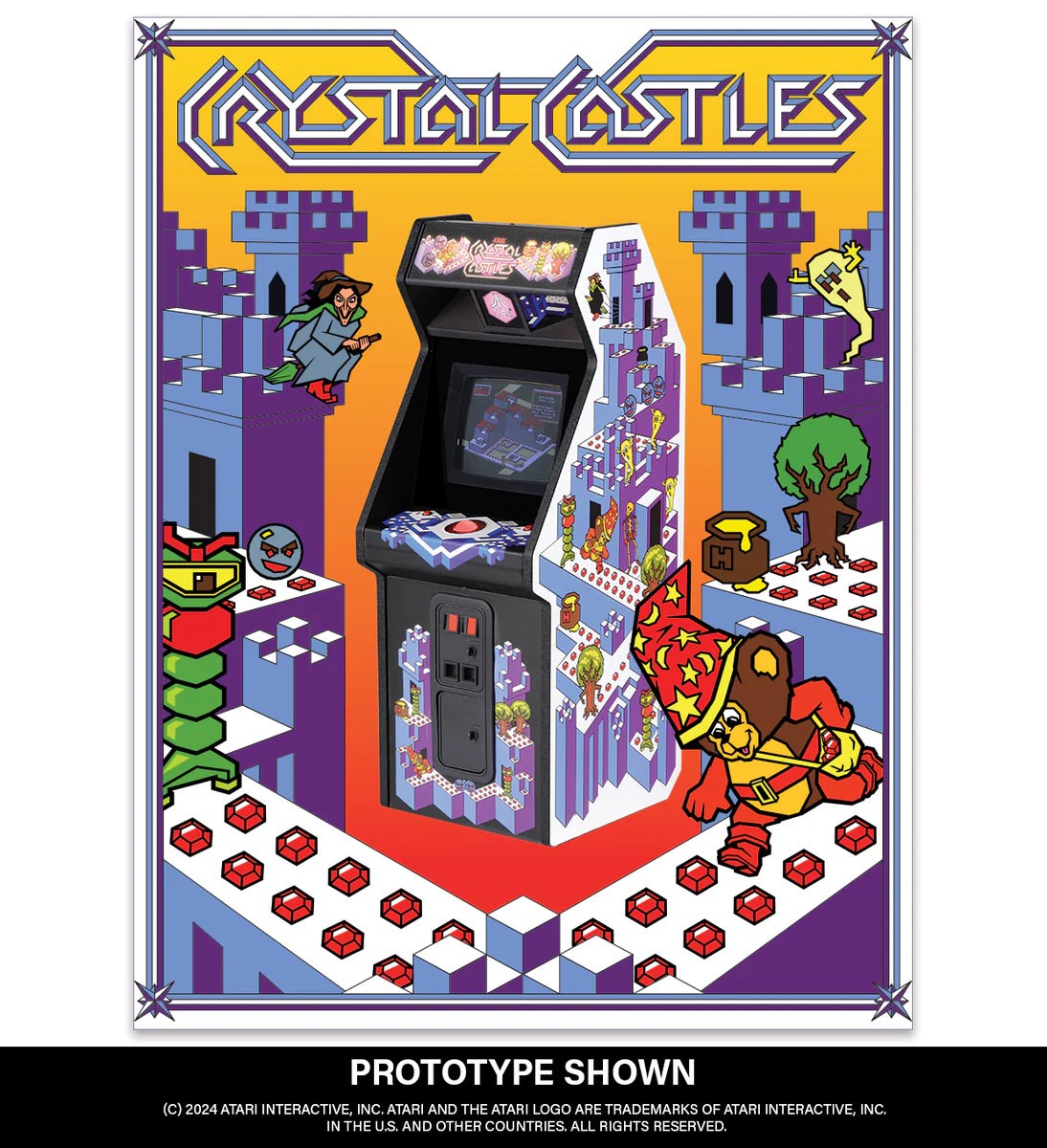 Crystal Castles x RepliCade Scaled Replica by New Wave Toys | Sideshow ...