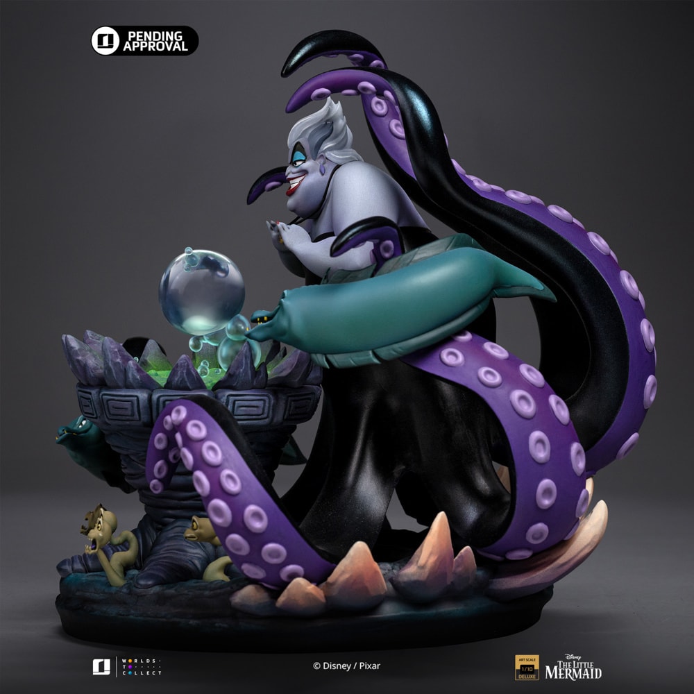 Ursula Deluxe 1:10 Art Scale Statue by Iron Studios | Sideshow Collectibles