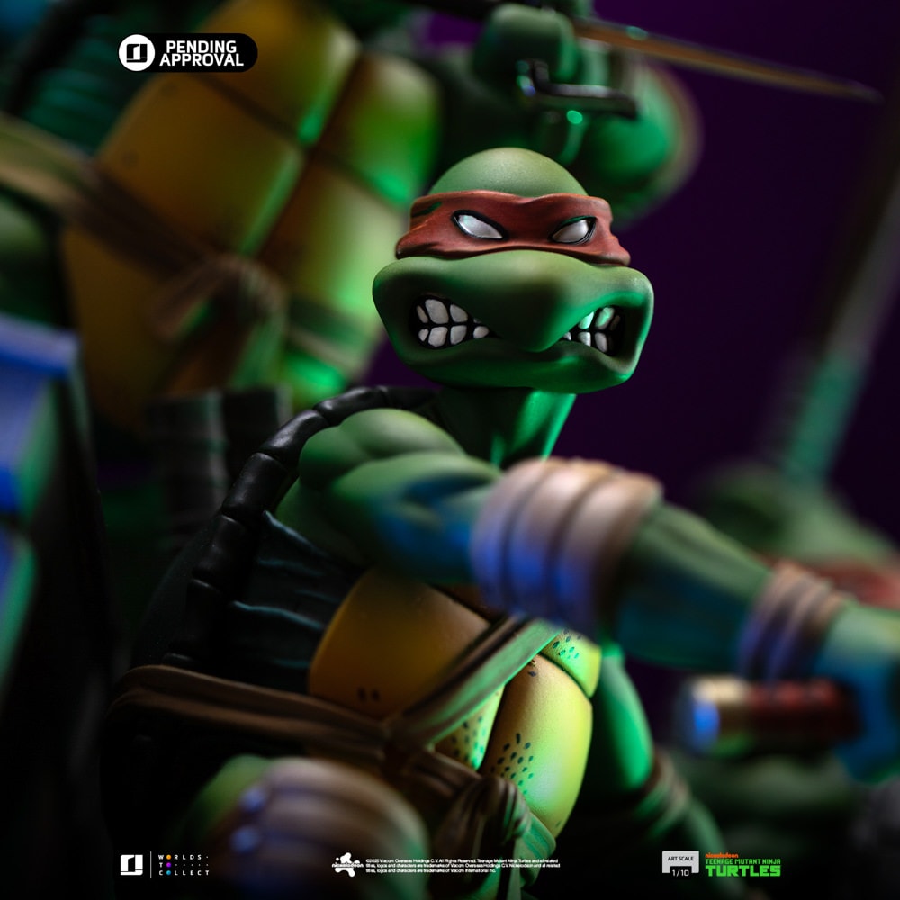 Teenage Mutant Ninja Turtles (Eastman Cover Version) 1:10 Art Scale ...