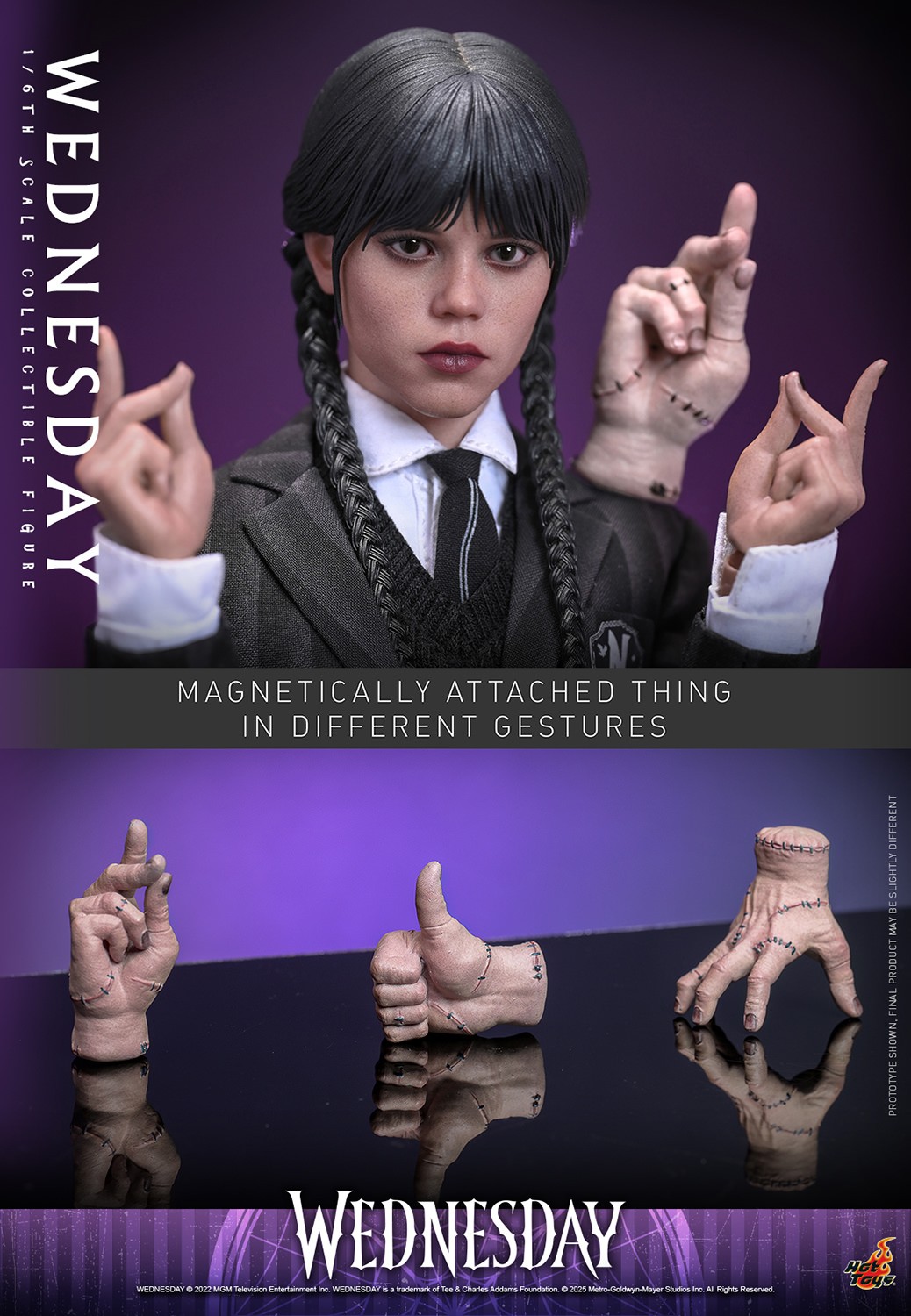 Wednesday Sixth Scale Figure by Hot Toys | Sideshow Collectibles