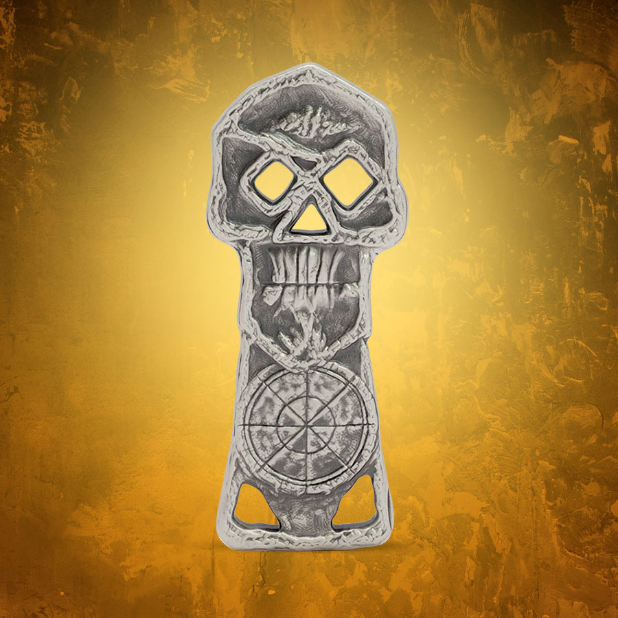 Copper Bones Skeleton Key Silver Collectible by Agoro | Sideshow ...