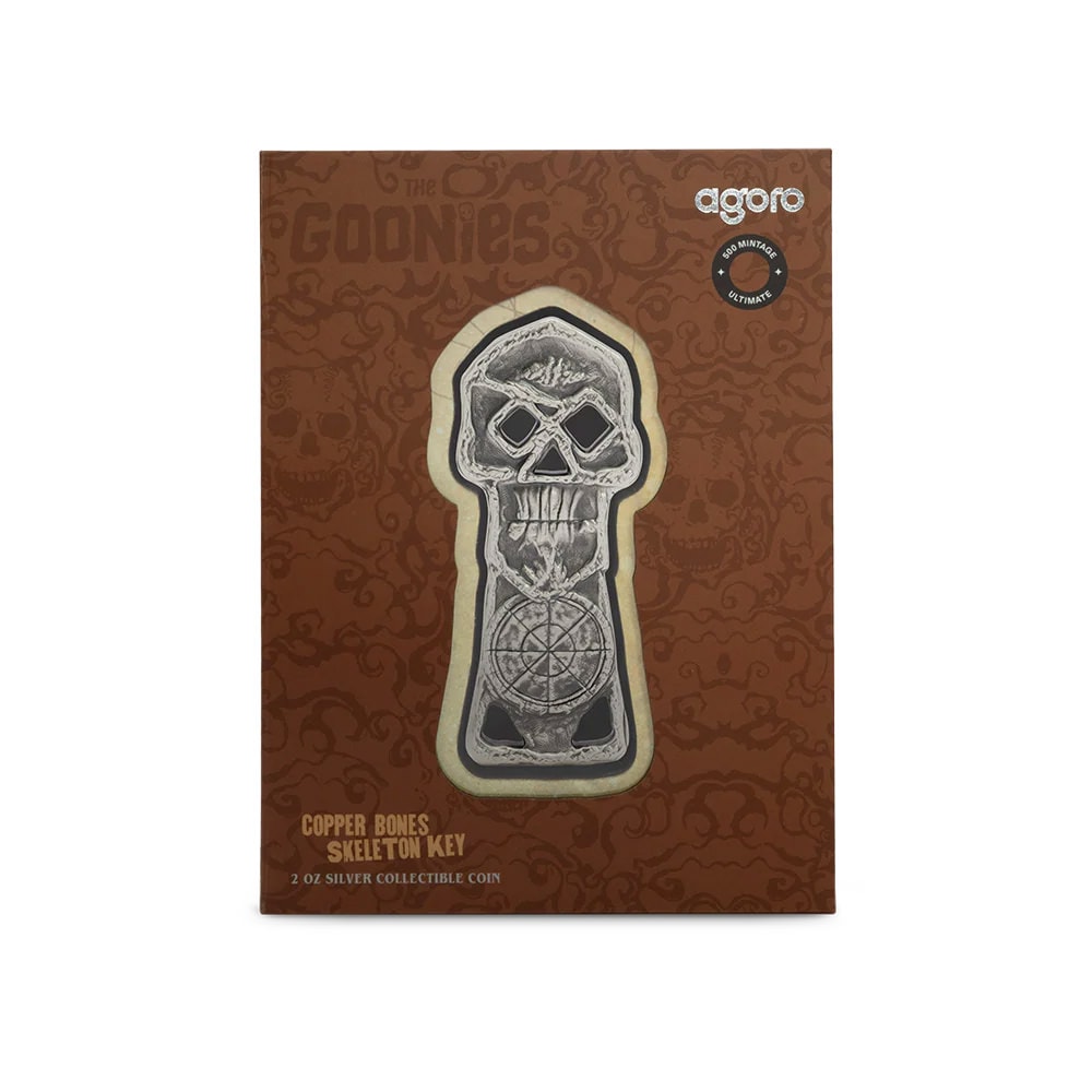 Copper Bones Skeleton Key Silver Collectible by Agoro | Sideshow ...