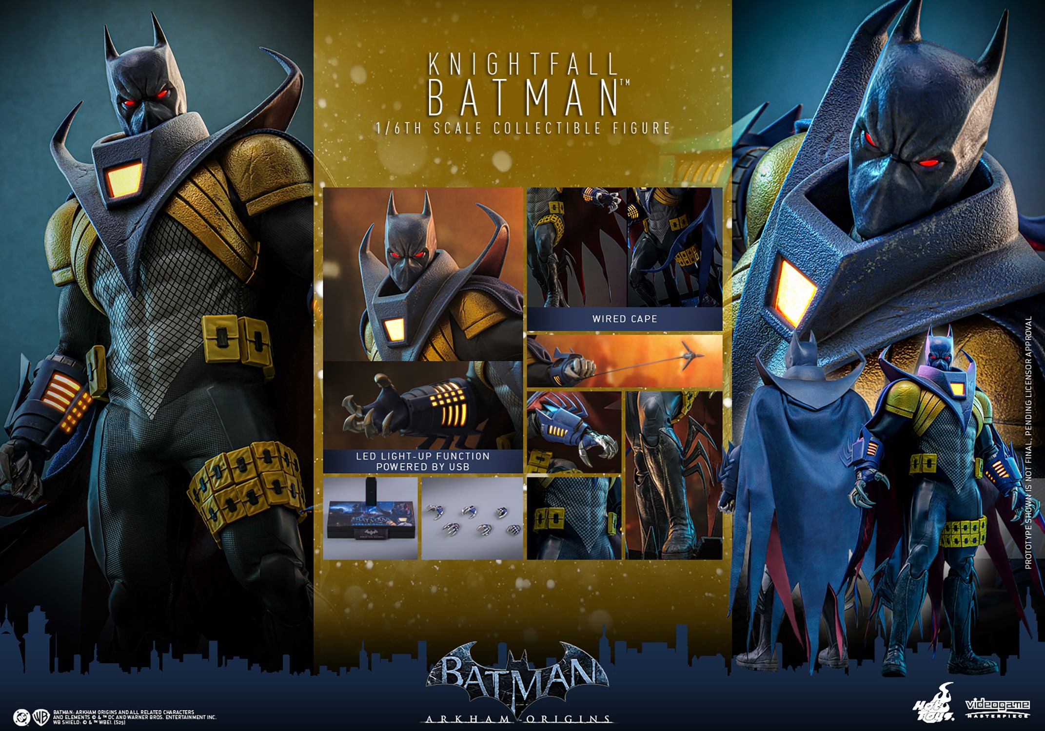 Knightfall Batman Sixth Scale Figure by Hot Toys | Sideshow Collectibles