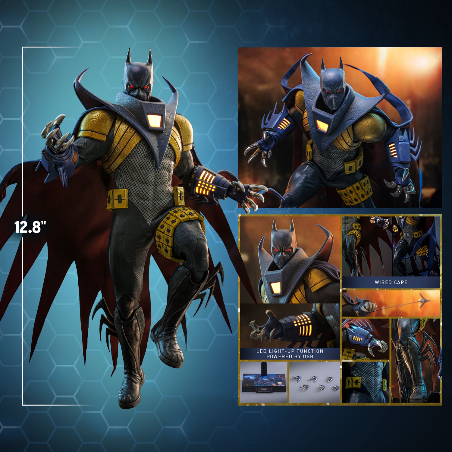 Knightfall Batman Sixth Scale Figure by Hot Toys | Sideshow Collectibles