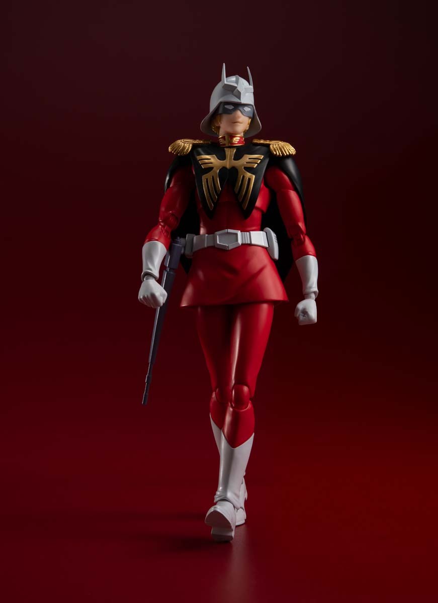 Char Aznable Action Figure by Tamashii Nations | Sideshow Collectibles