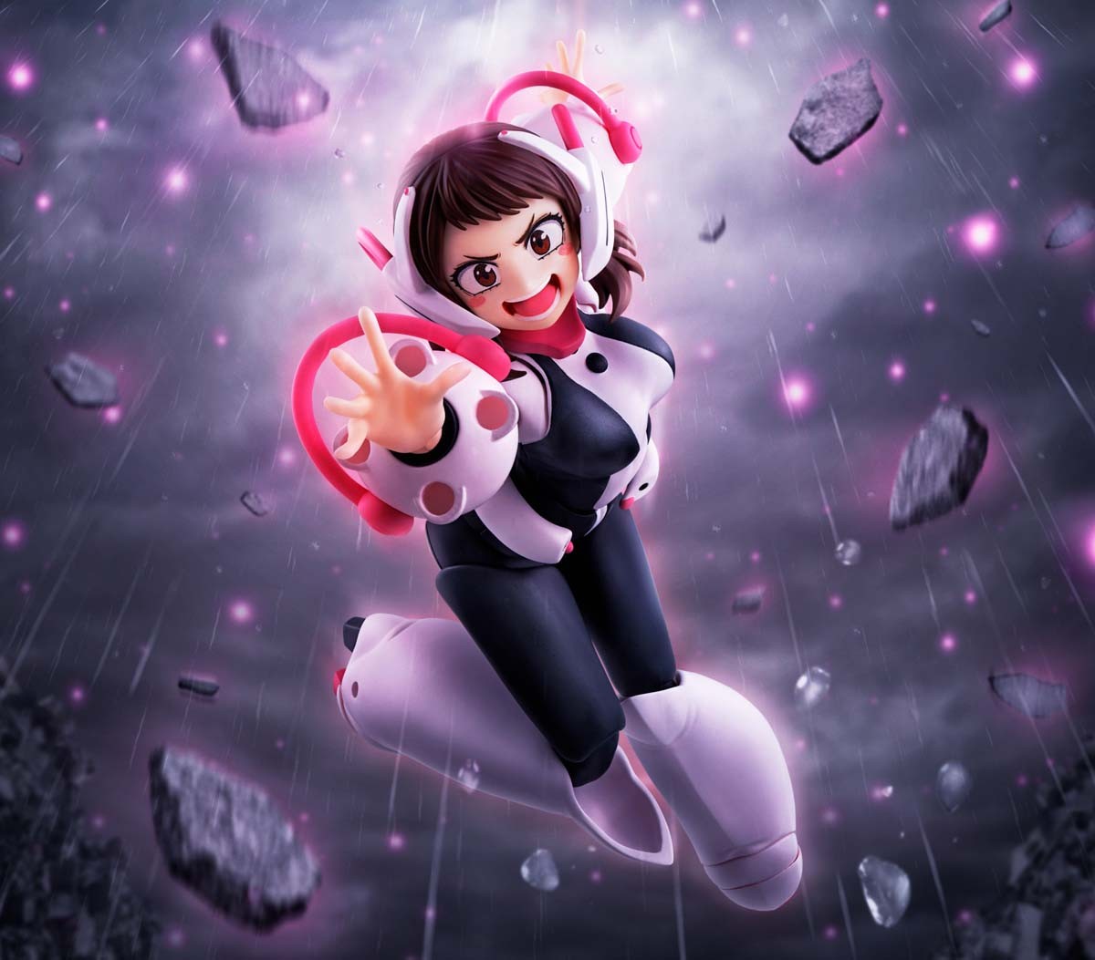 Ochaco Uraraka S.H.Figuarts Action Figure by Tamashii Nations | Sideshow Collectibles