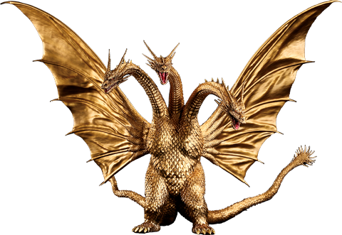 King Ghidorah (1991) Ichibansho Sofvics Collectible Figure by Bandai ...