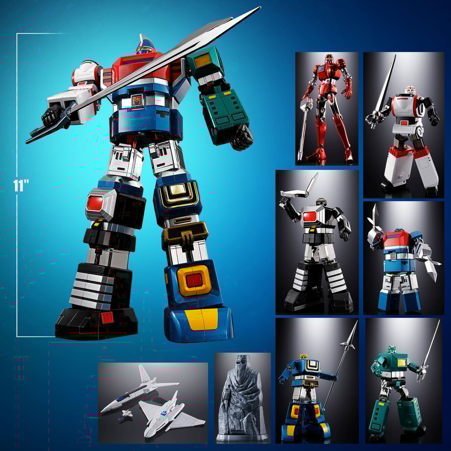 GX-40SP Godmarz Chogokin 50th Anniversary Version Action figure by Tamashii Nations | Sideshow ...