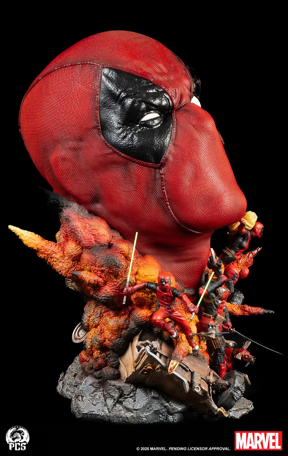 Deadpool Fine Art Bust by PCS | Sideshow Collectibles