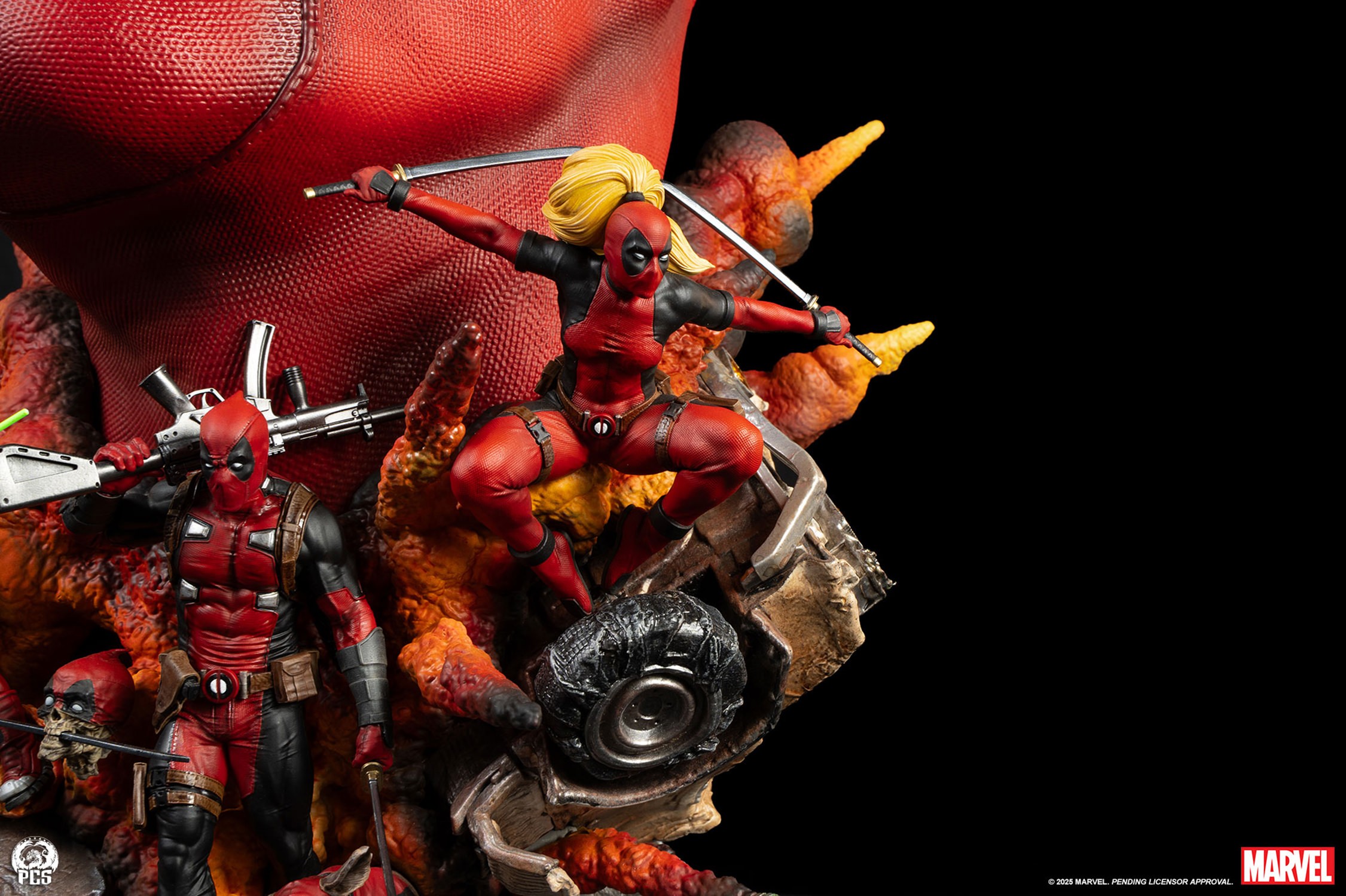 Deadpool Fine Art Bust by PCS | Sideshow Collectibles