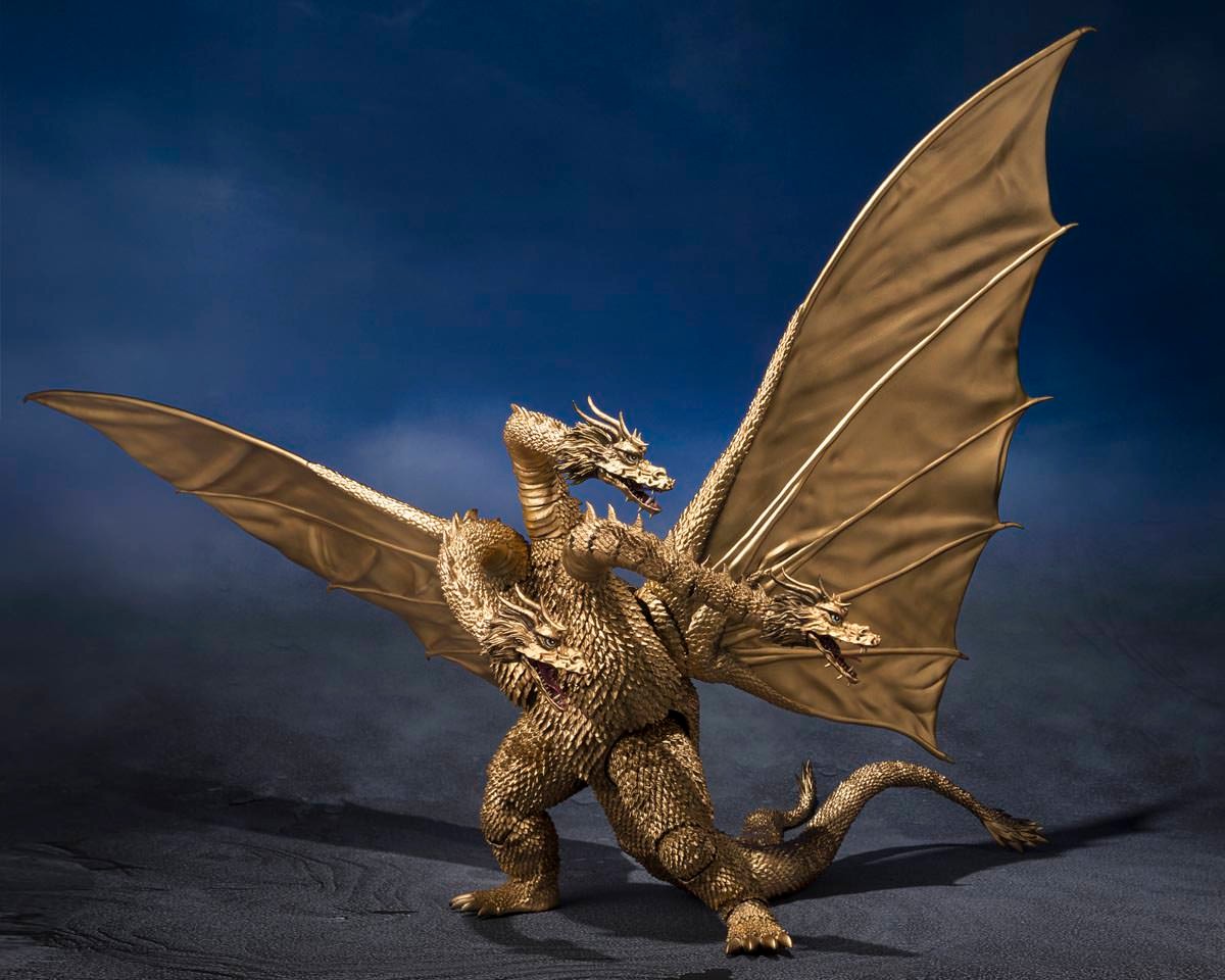 KING GHIDORAH [1972] Action Figure by Tamashii Nations | Sideshow ...