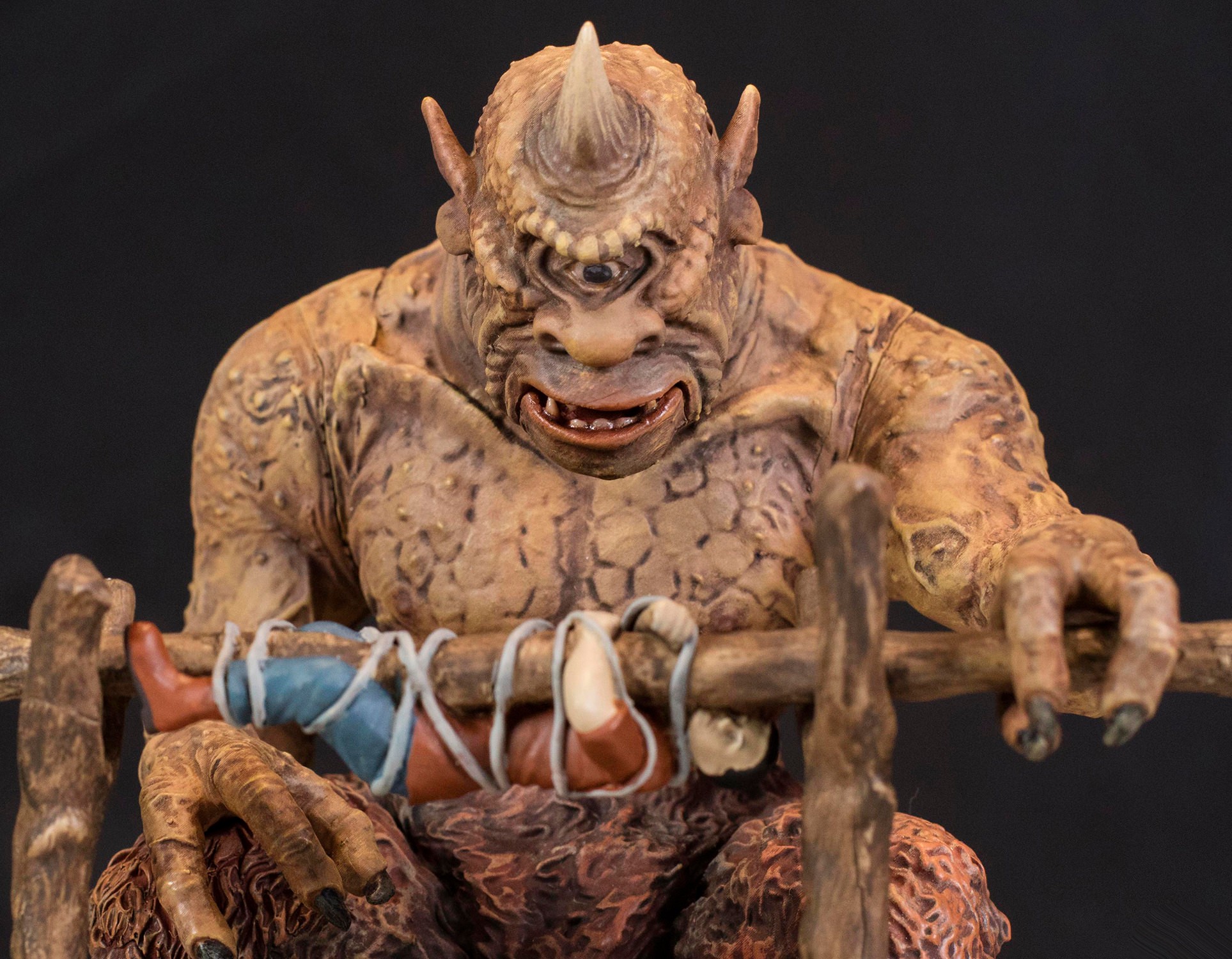 Cyclops Barbeque Diorama Scene Statue by by Star Ace Toys | Sideshow ...