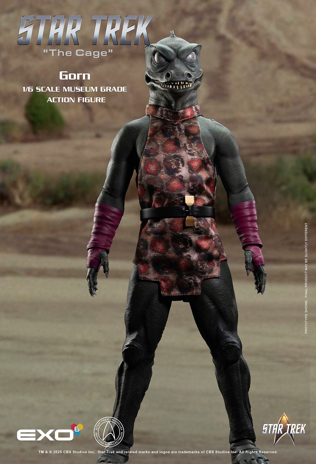 Gorn Sixth Scale Figure by EXO-6 | Sideshow Collectibles