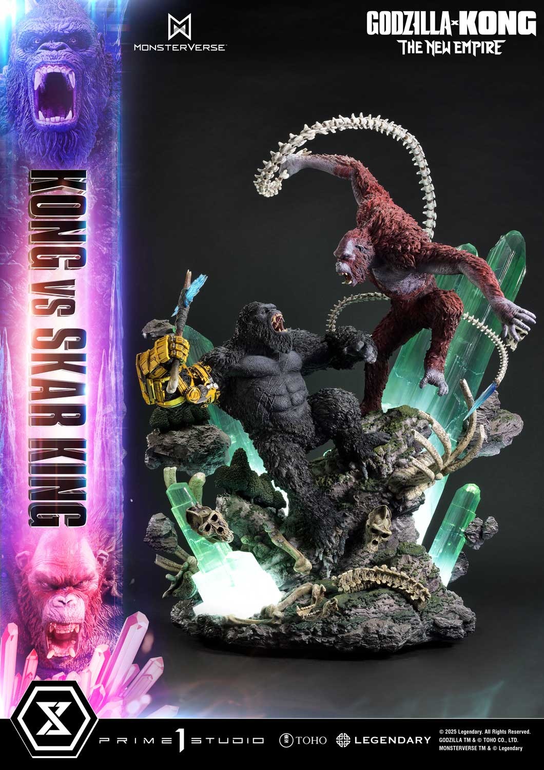 Kong vs. Skar King Diorama by Prime 1 Studio | Sideshow Collectibles