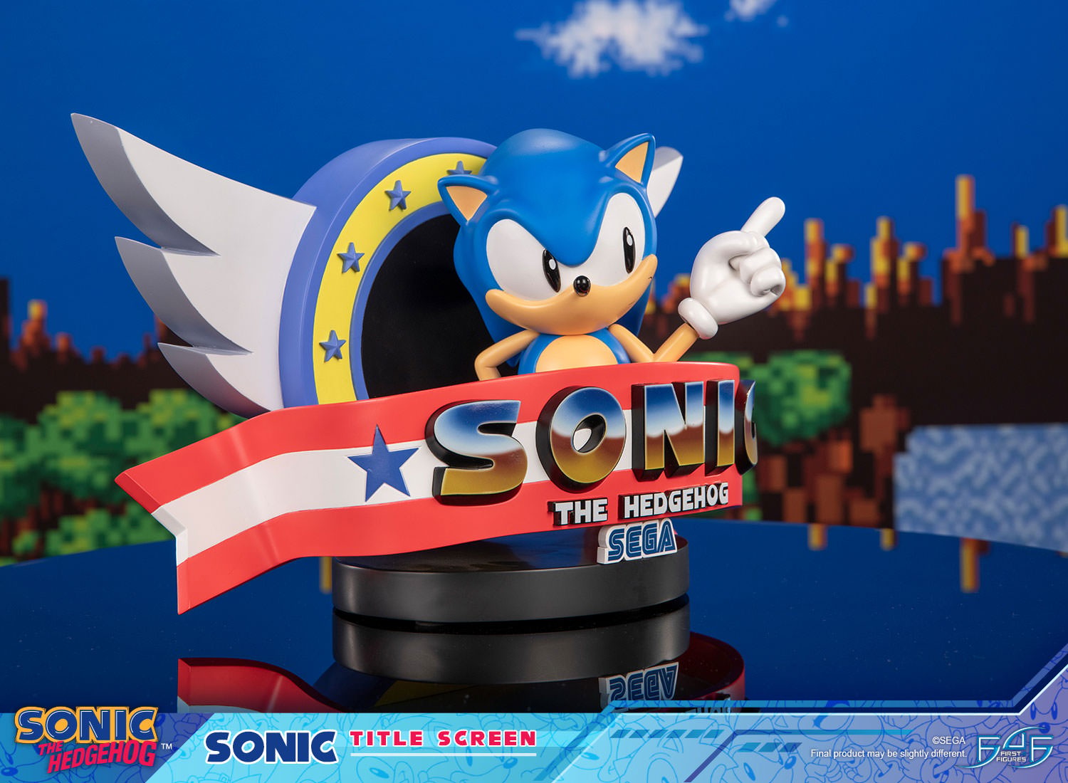 Sonic Title Screen Statue by First 4 Figures | Sideshow Collectibles