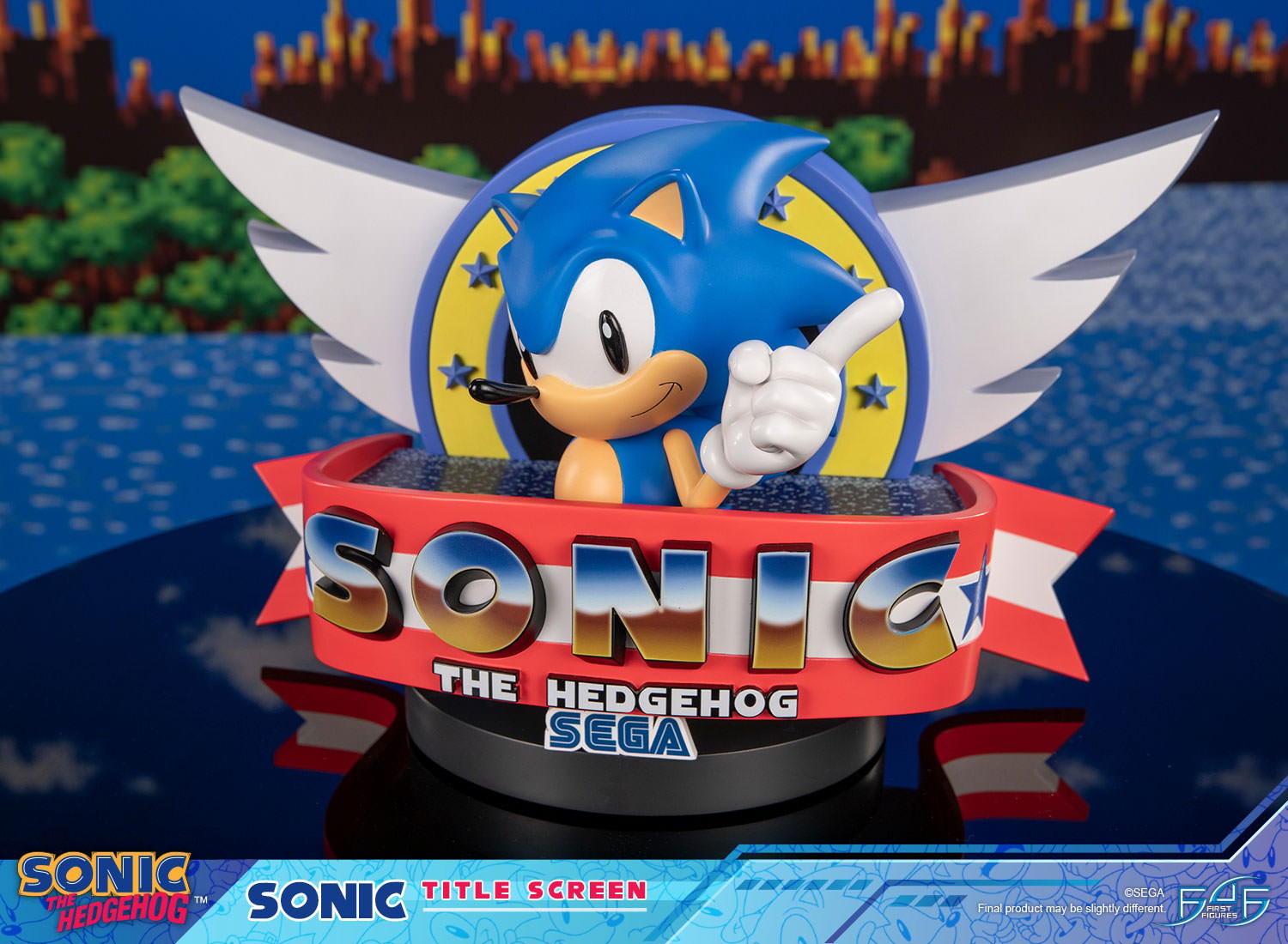 Sonic Title Screen Statue by First 4 Figures | Sideshow Collectibles