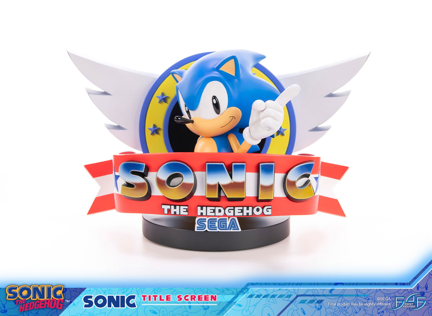 Sonic Title Screen Statue by First 4 Figures | Sideshow Collectibles