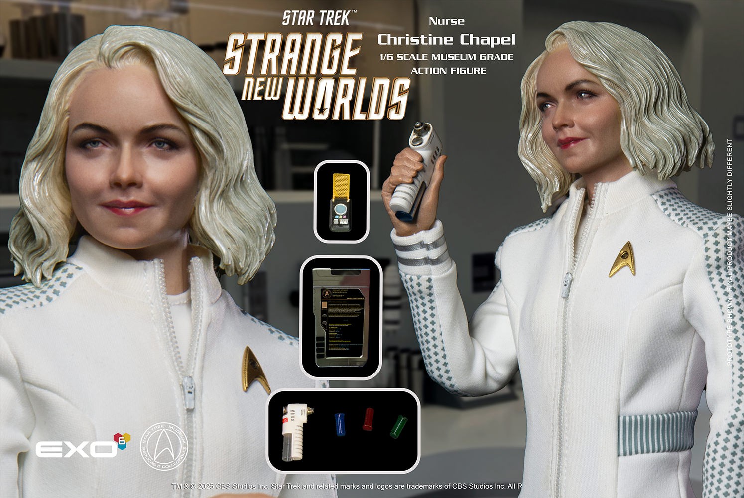 Nurse Christine Chapel Sixth Scale Figure by EXO-6 | Sideshow Collectibles