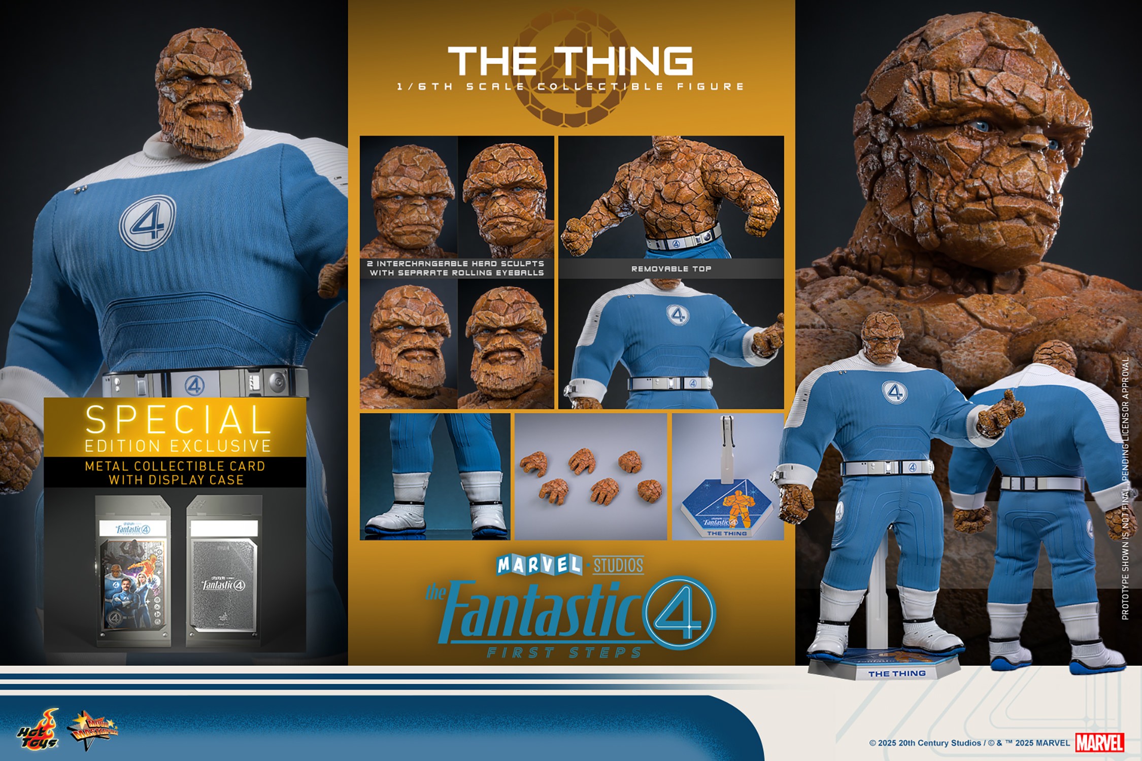 The Thing (Special Edition) Sixth Scale Figure by Hot Toys | Sideshow ...