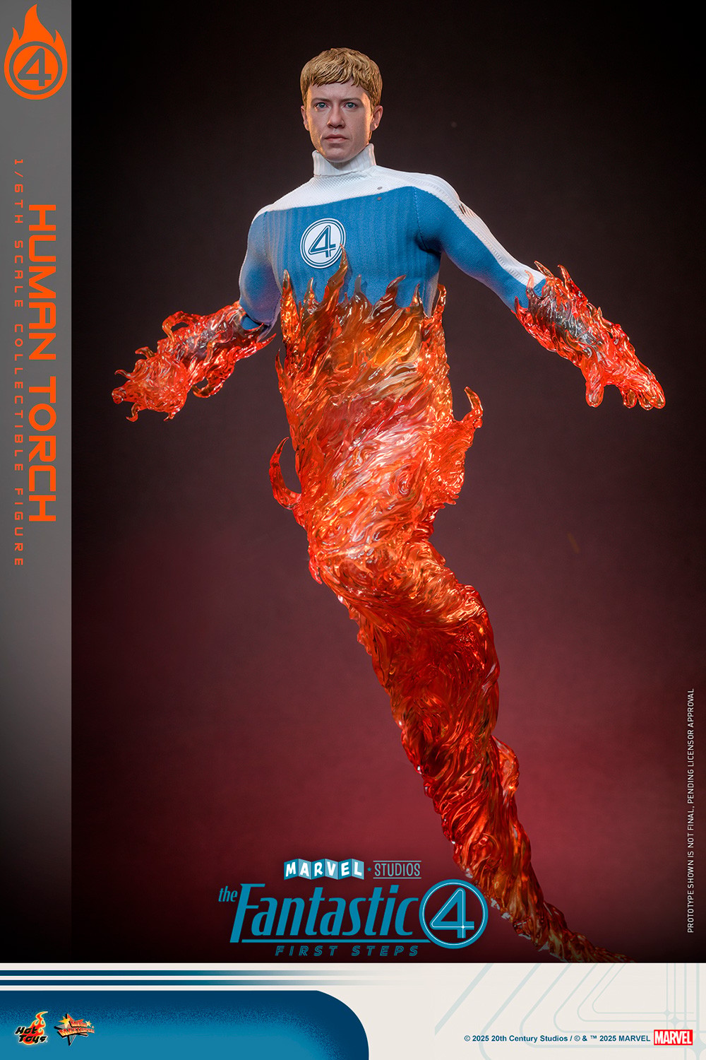 Human Torch Sixth Scale Figure by Hot Toys | Sideshow Collectibles