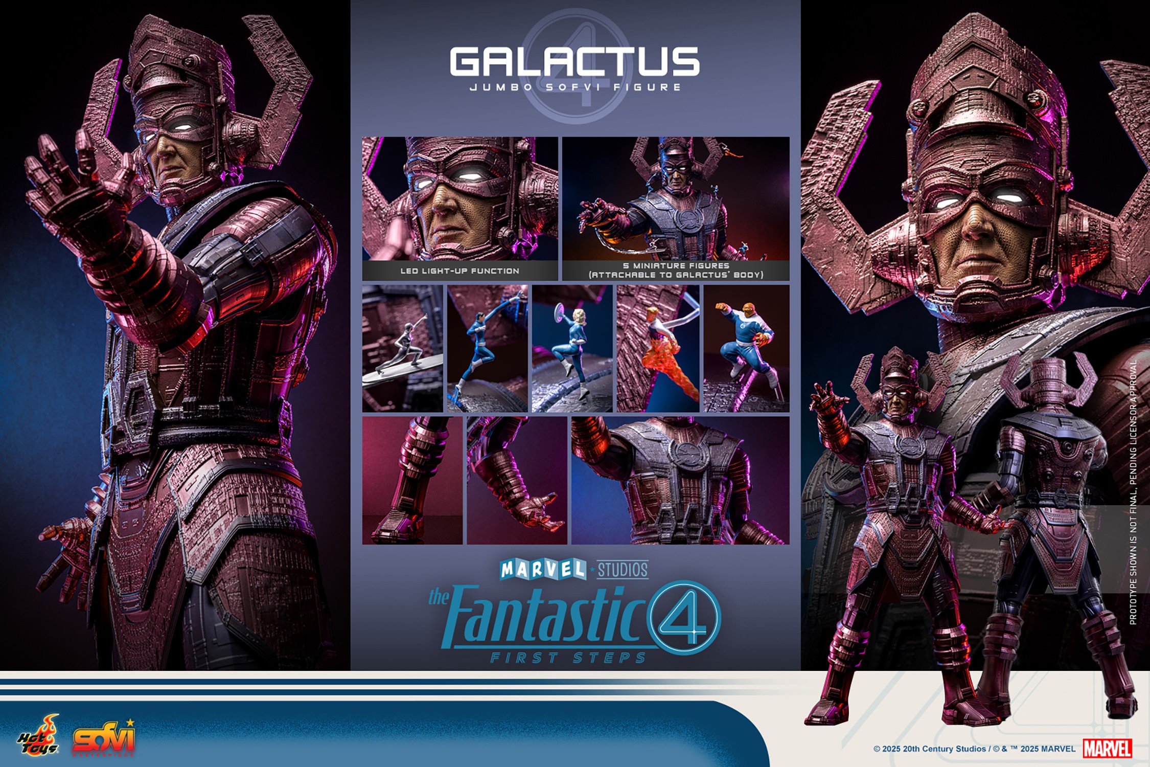 Galactus Jumbo Sofvi (Special Edition) Collectible Figure by Hot Toys ...