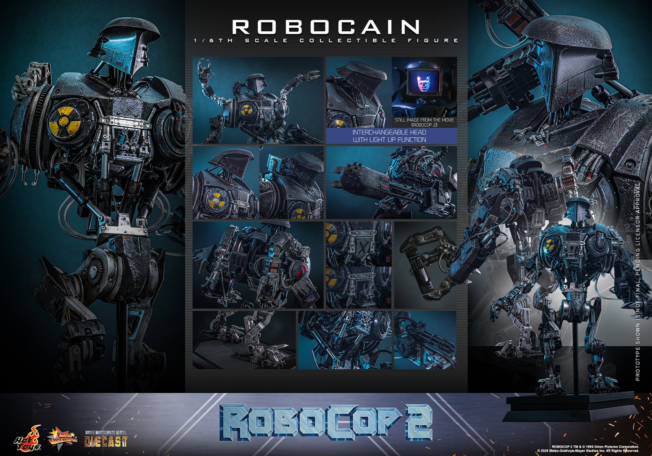 RoboCain (Special Edition) Sixth Scale Figure by Hot Toys | Sideshow ...