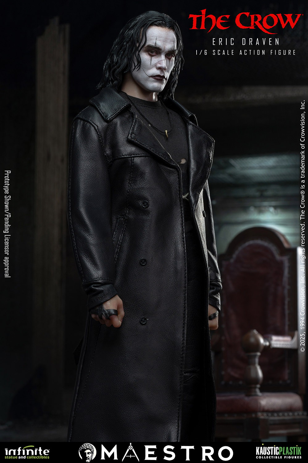 The Crow - Eric Draven Sixth Scale Figure by Infinite Statue | Sideshow ...